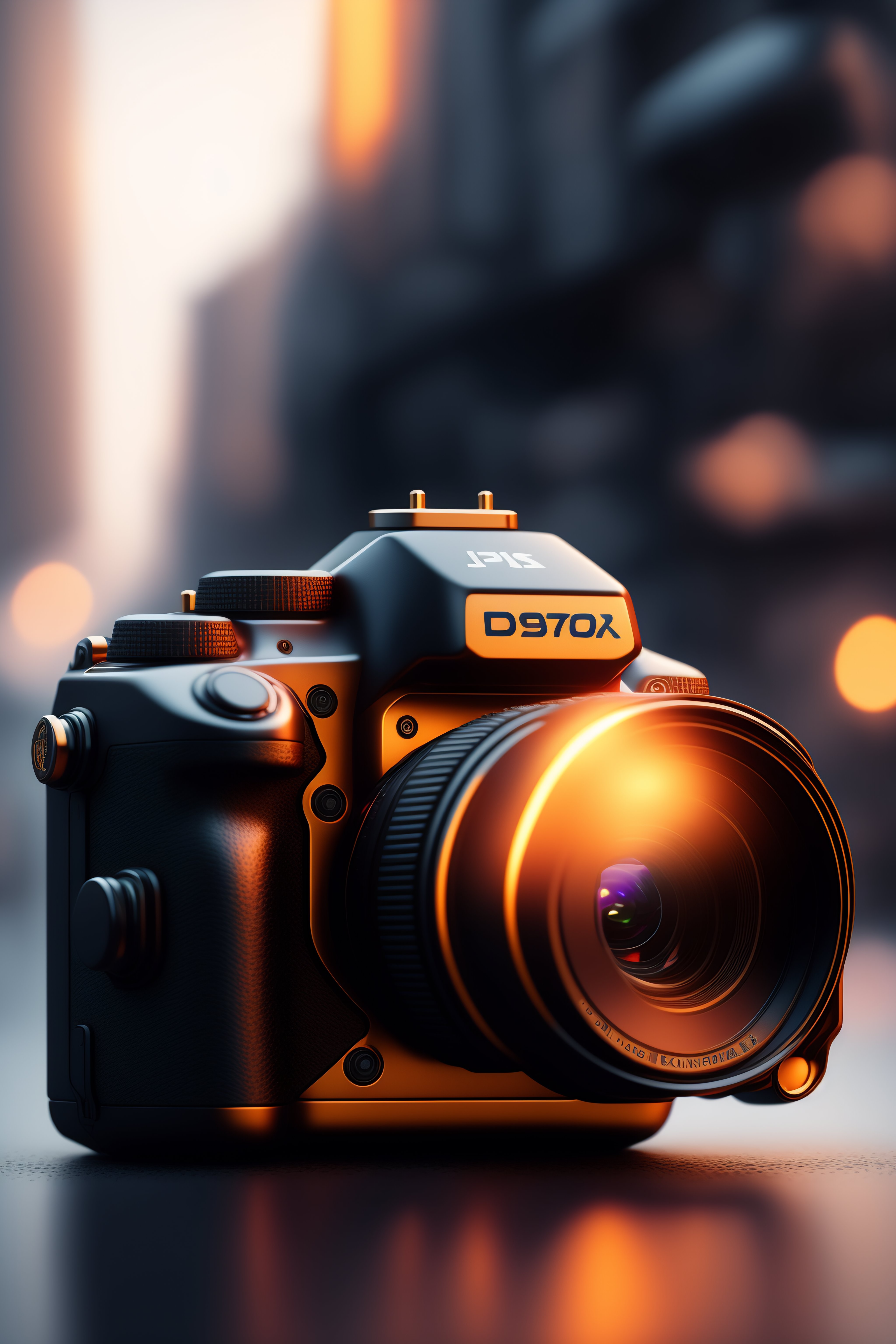 Lexica - Dslr camera from future, cyberpunk style, product photo ...