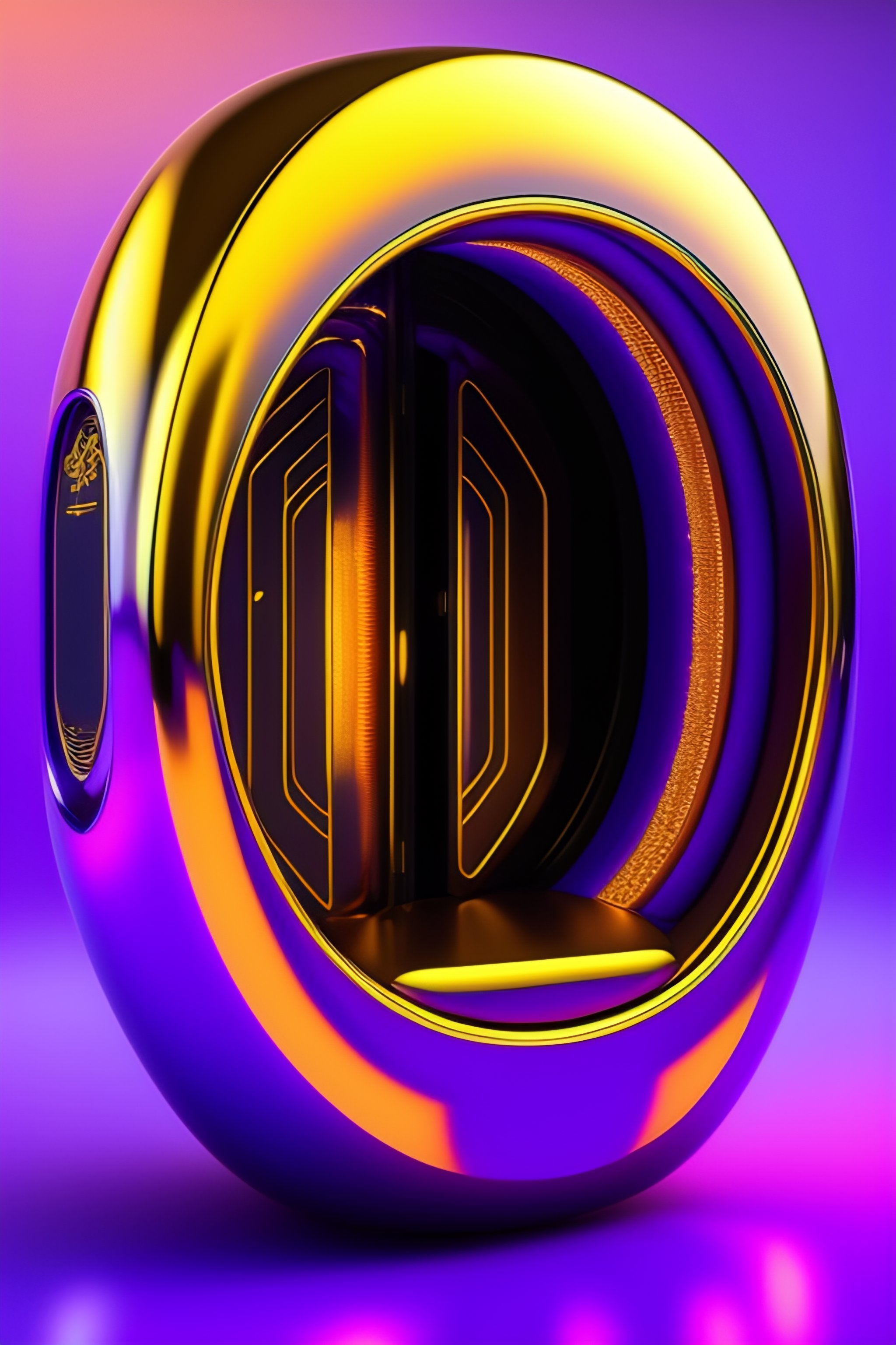 Lexica - Future travel pods engraved on it with futuristic cyber punk ...