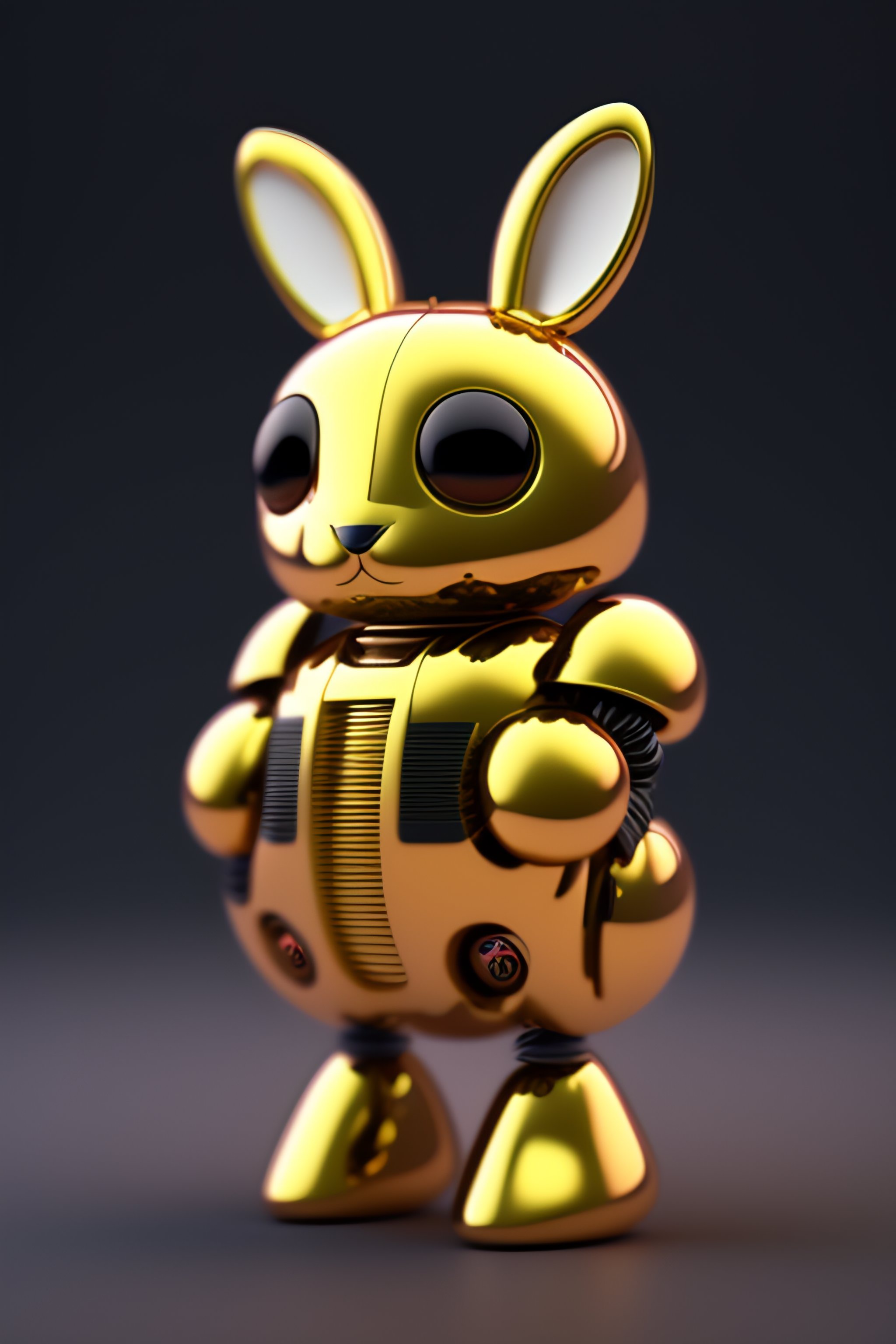Lexica - A very cute robot bunny made from modular synthesizers, analog ...