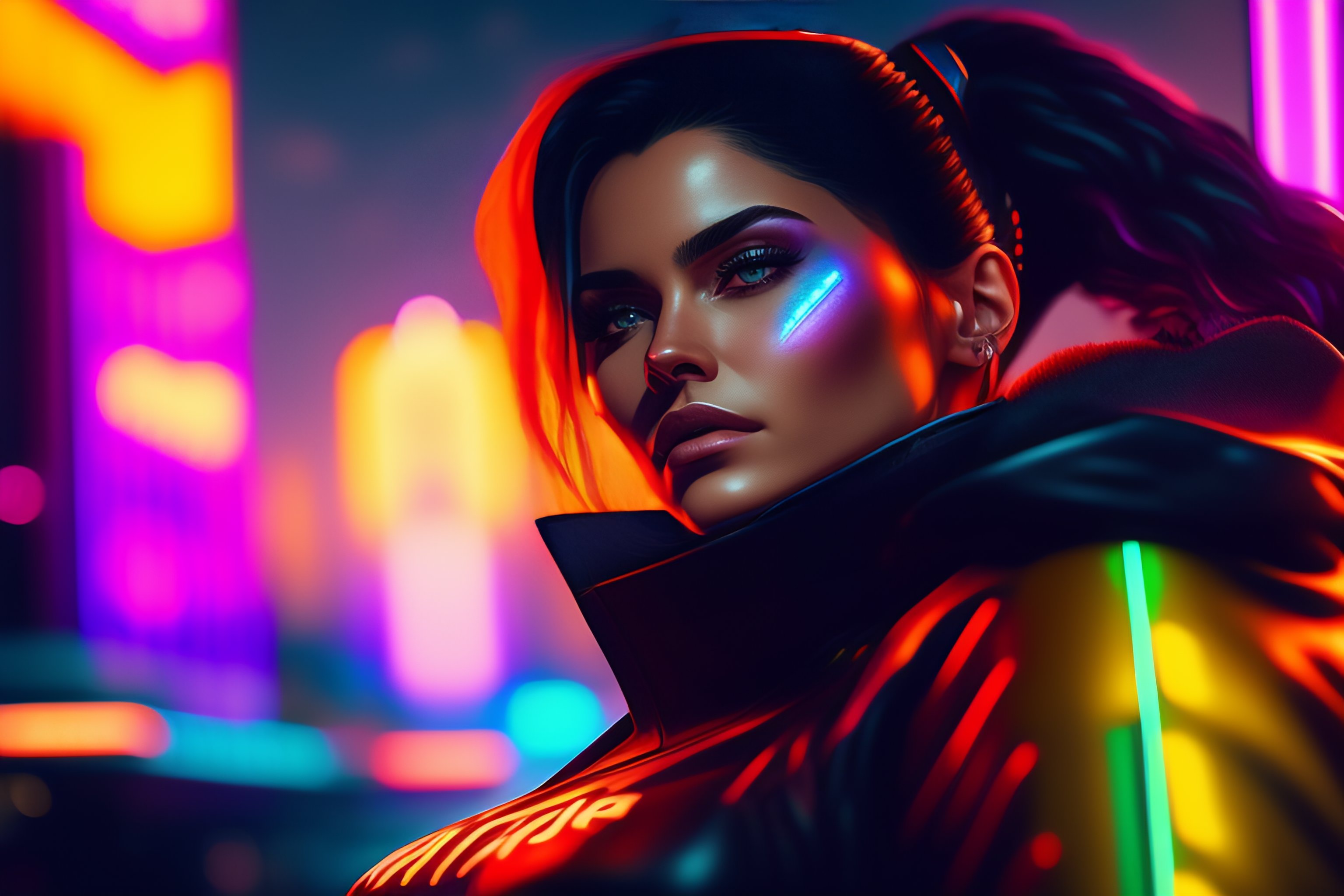 Lexica - Portrait of beautiful girl with pretty face like cirilla fiona ...