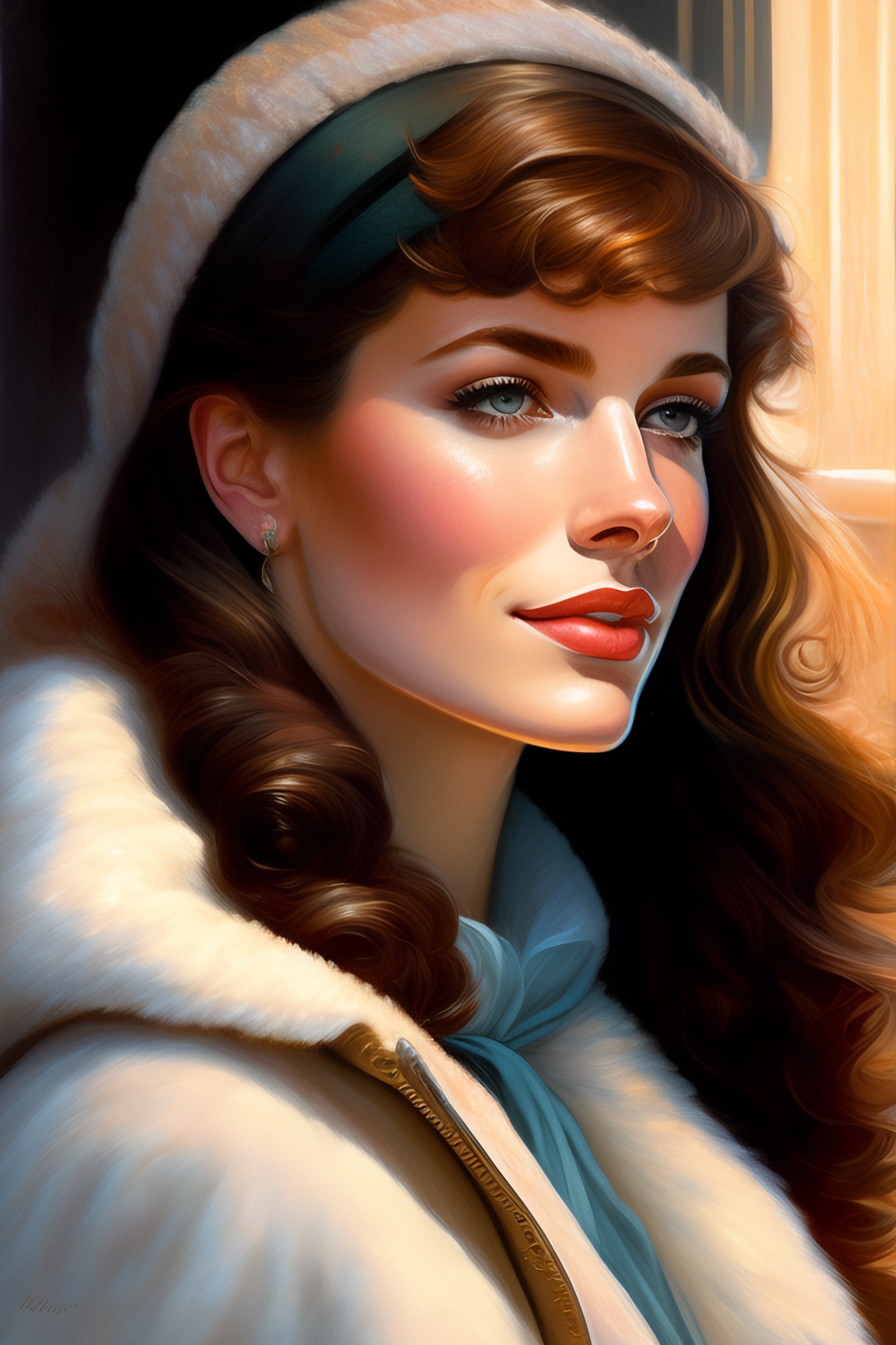 Lexica - Illustration, style of Helen Stratton