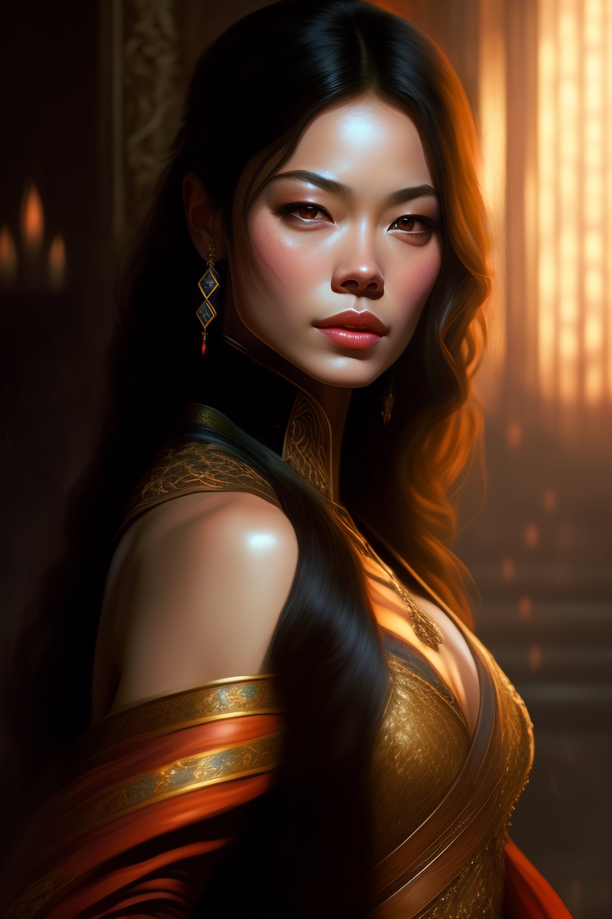 Lexica - Young Kristin Kreuk as a Beautiful female Chinese badass ...