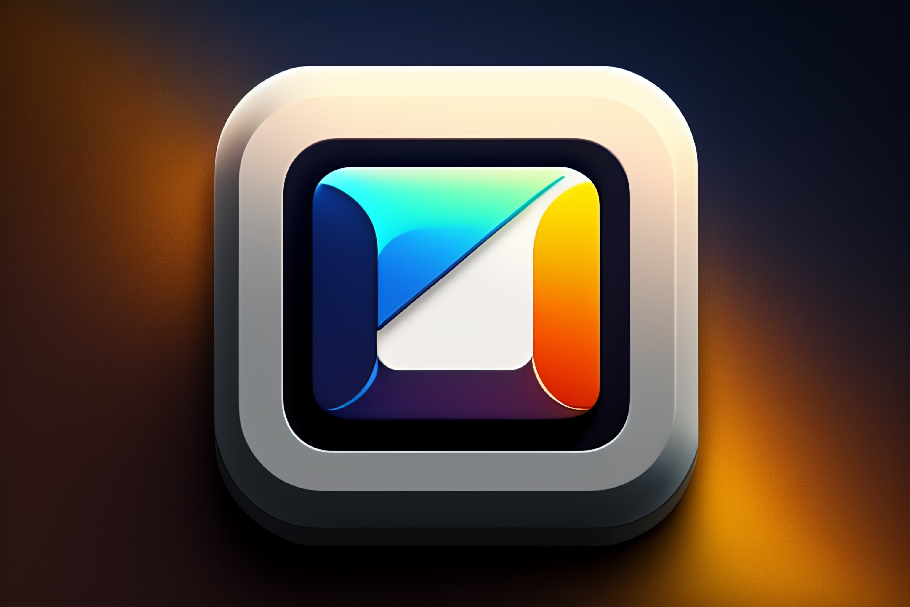 Lexica - Beautiful square app icon for a web application