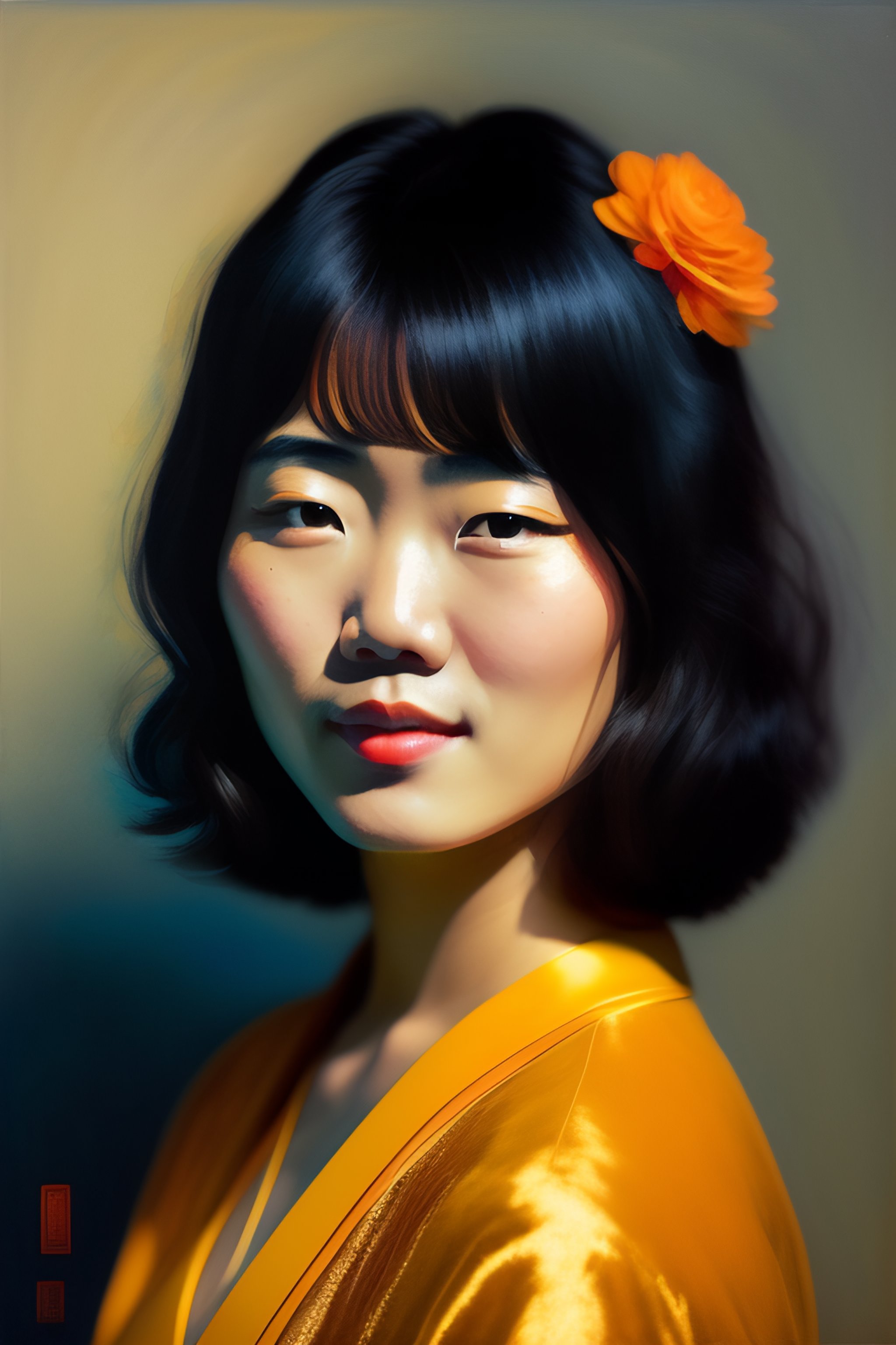 Lexica - Self portrait of miki sato, japanese av