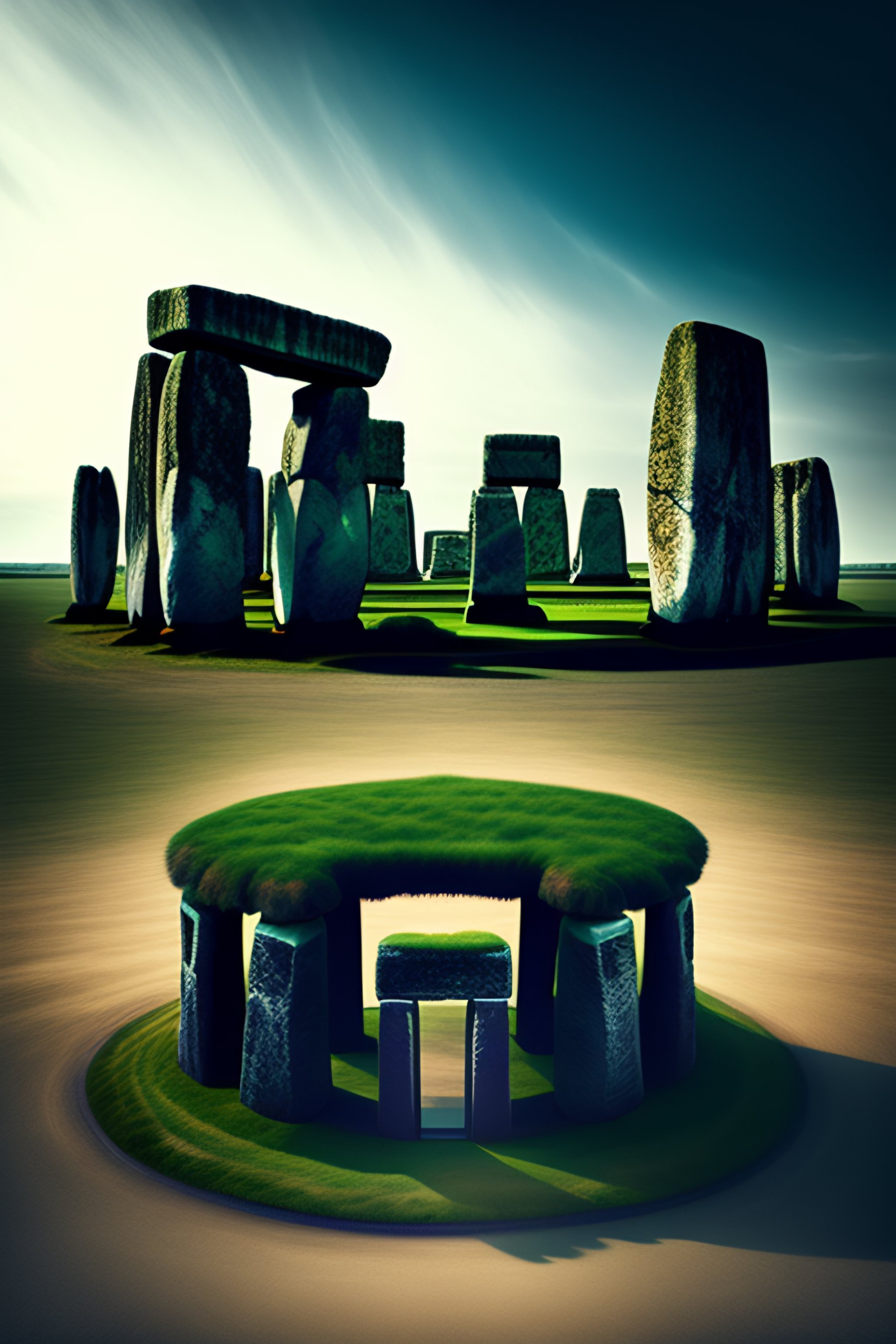 Lexica - Stonehenge, space center, alien, home, structure