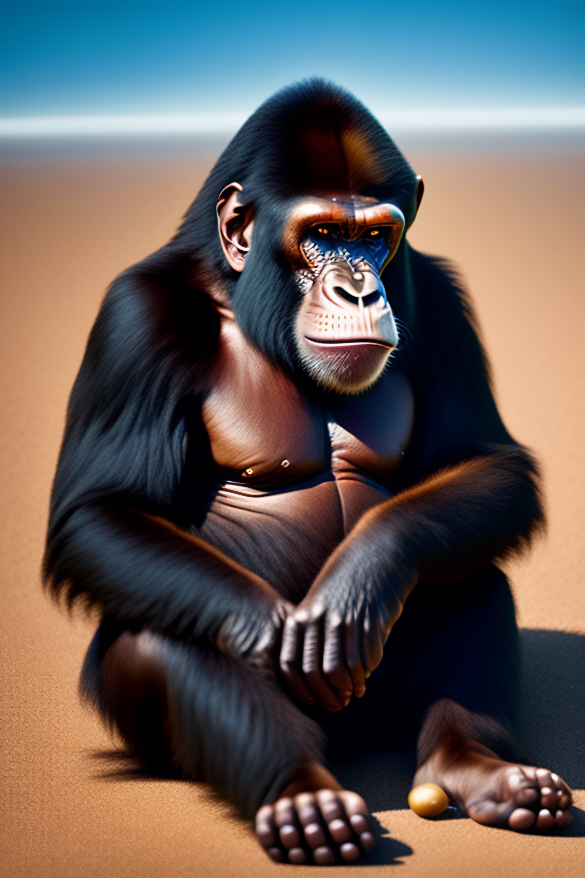 Lexica - An ultra realistic image of bored ape from bayc wearing ...