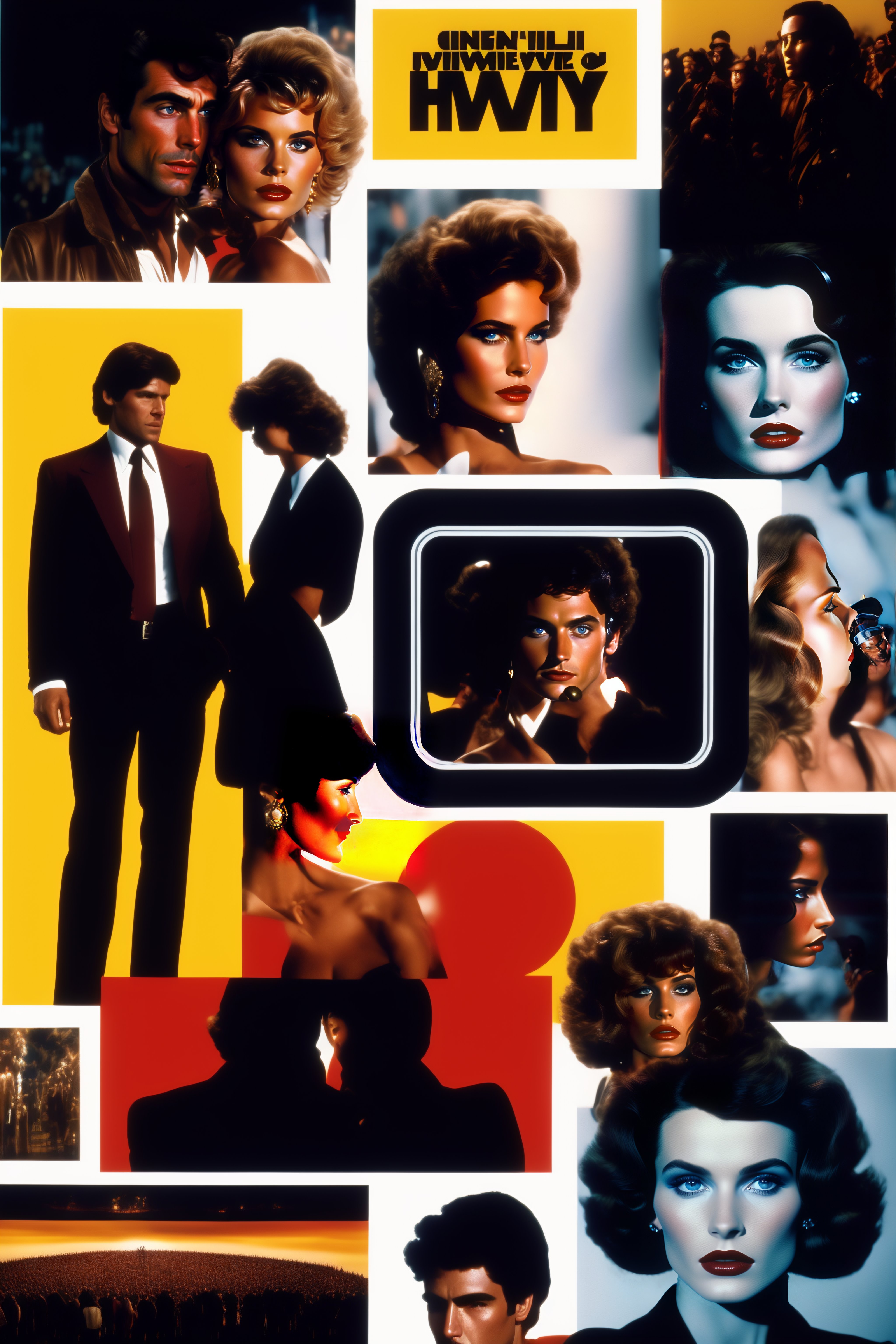 Lexica - Visual moodboard, movie scene, people, 1980s