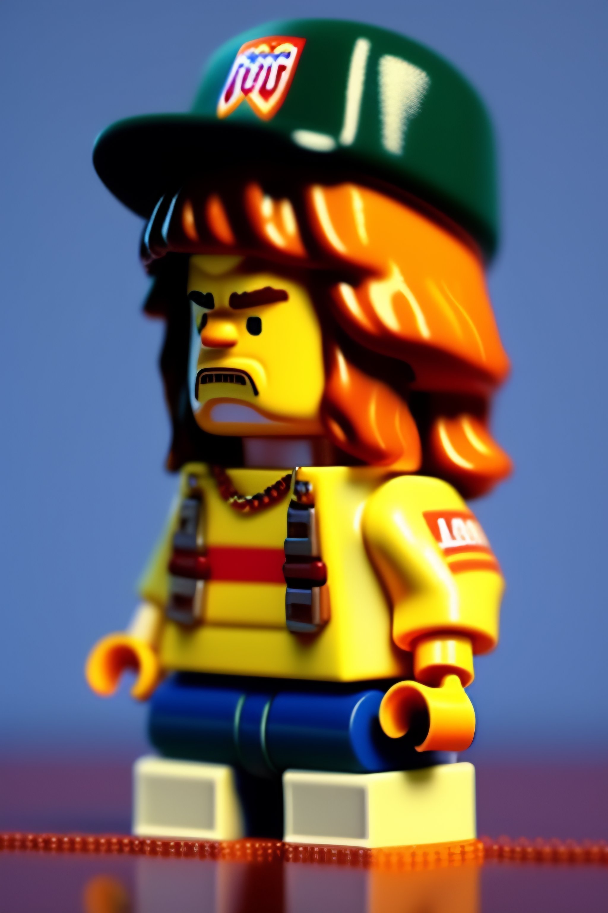 Lexica - Axl rose in lego version