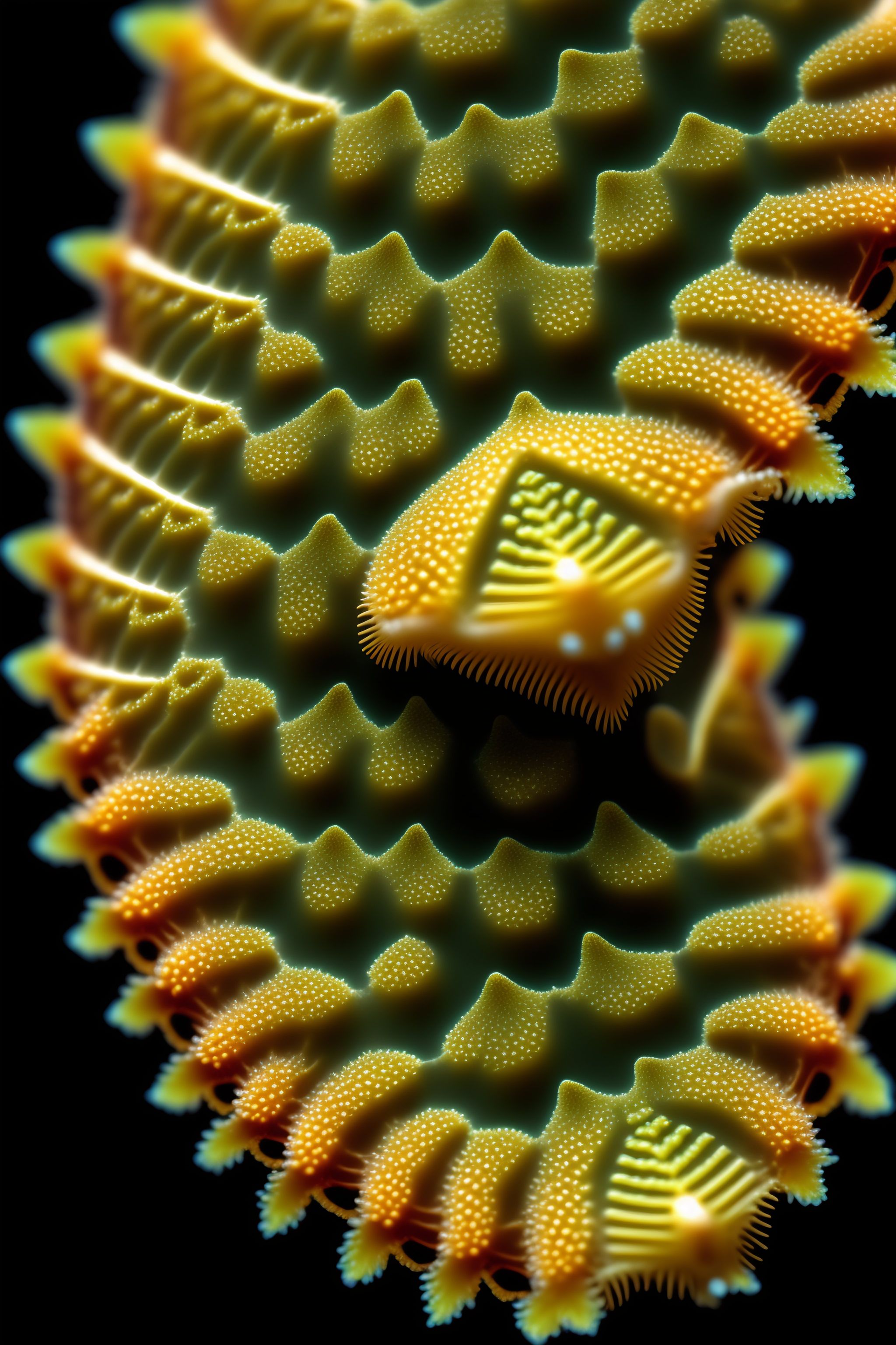 Lexica - Gecko foot detail scale macro cells skin eyes complex fractal ...