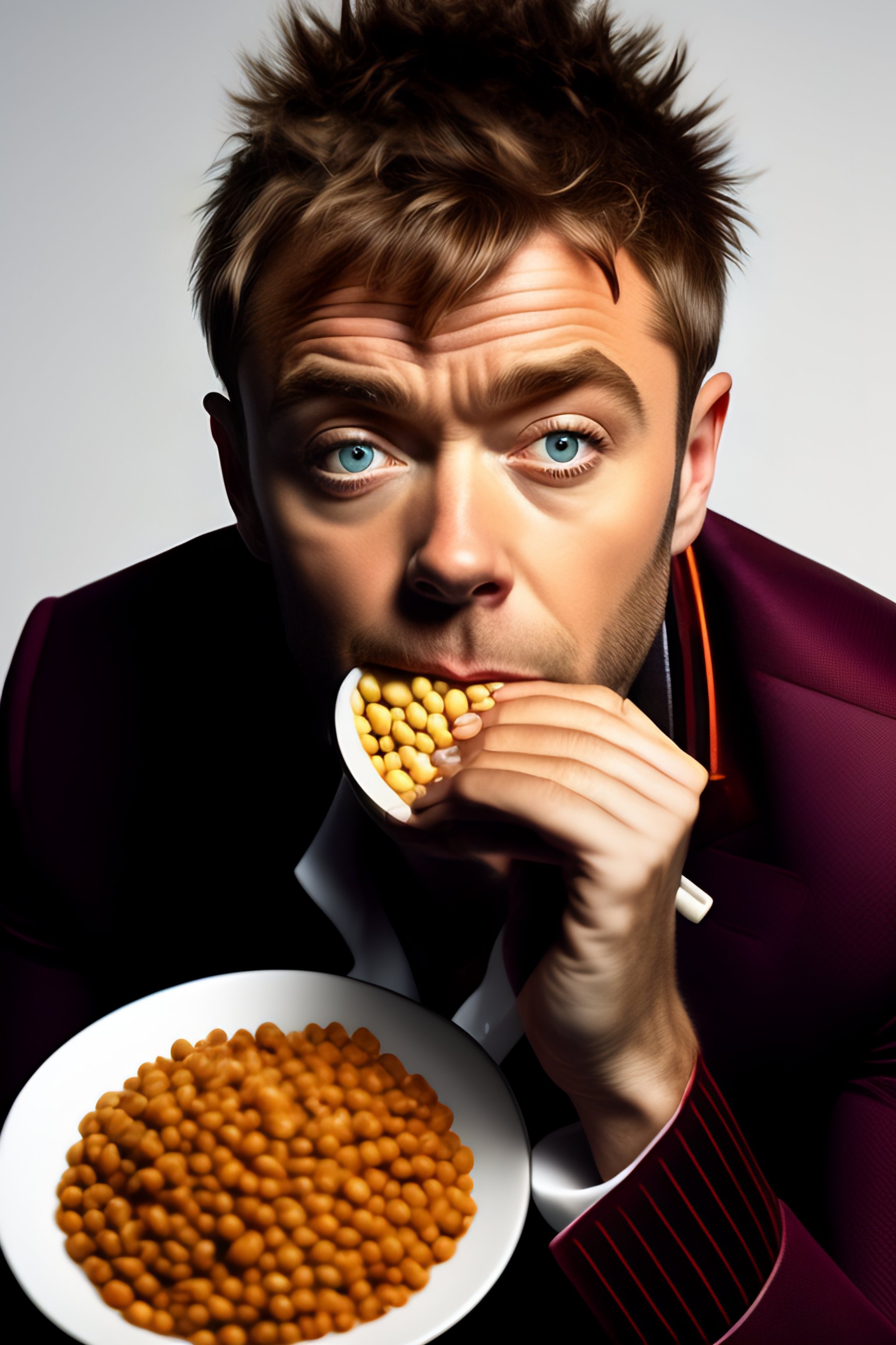 Lexica - Damon albarn eating beans