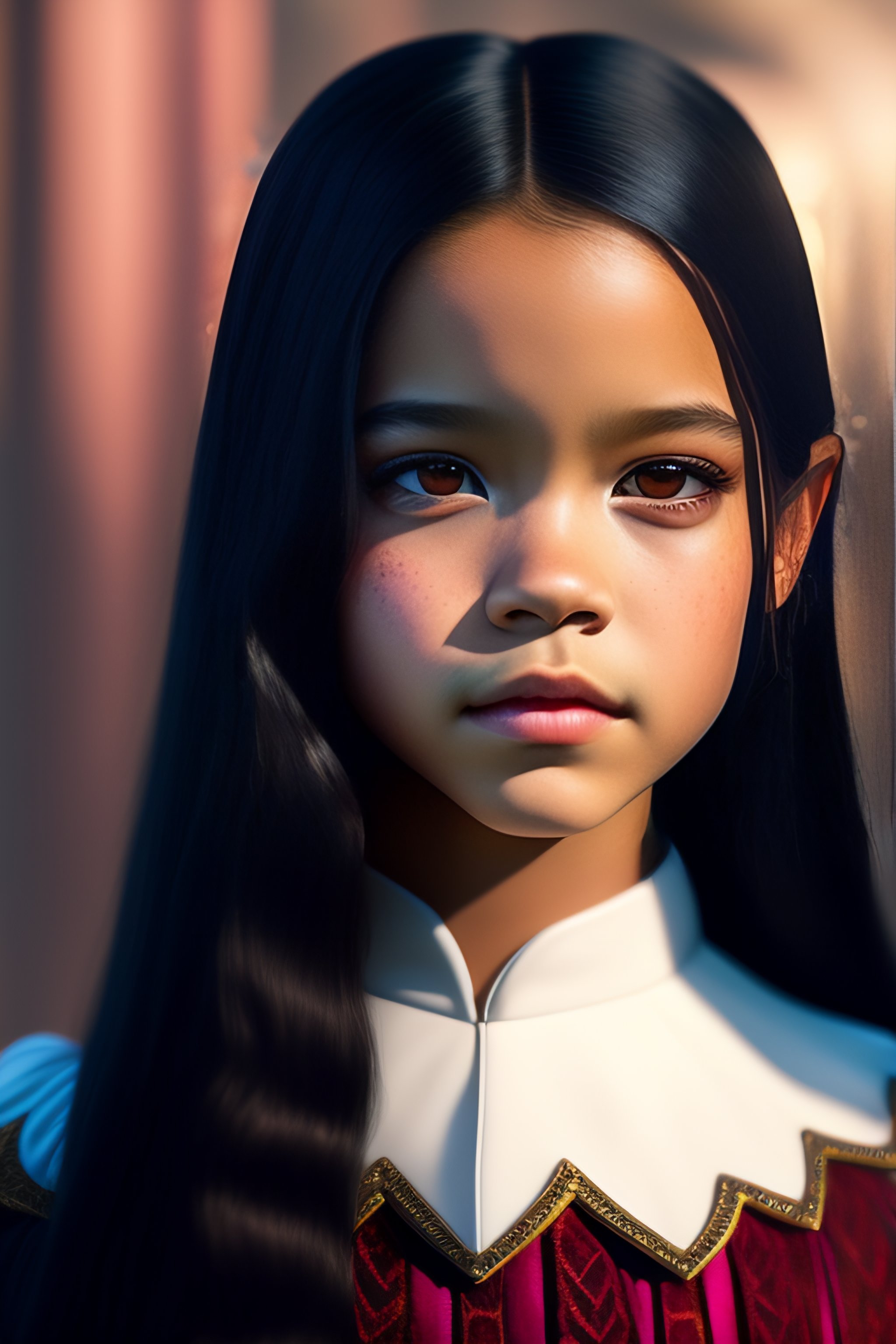 Lexica - An epic fantasy comic book style portrait painting of a very ...