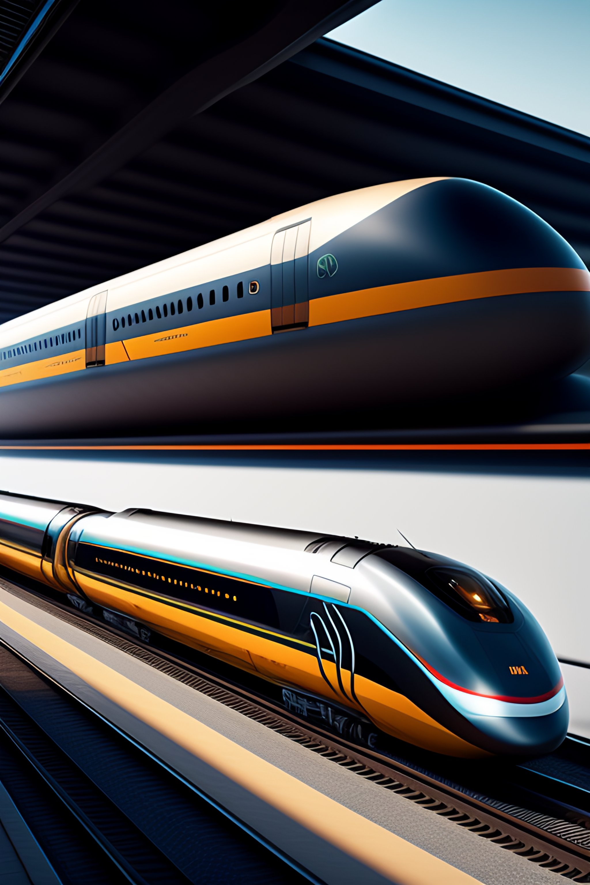 Lexica - Dark gray highspeed trains
