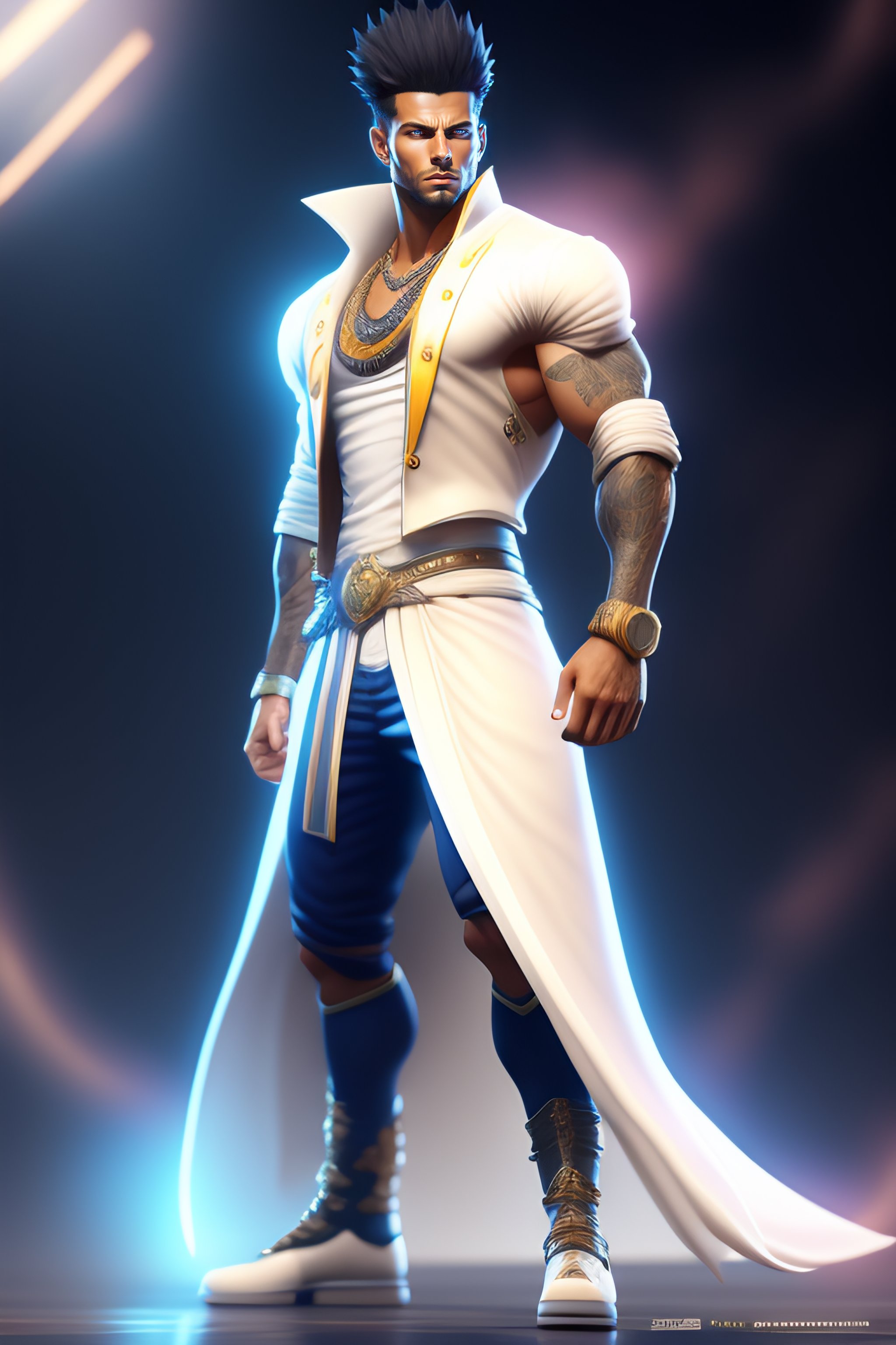 Lexica - Highly detailed dabi with mythic style, radiant light, full ...