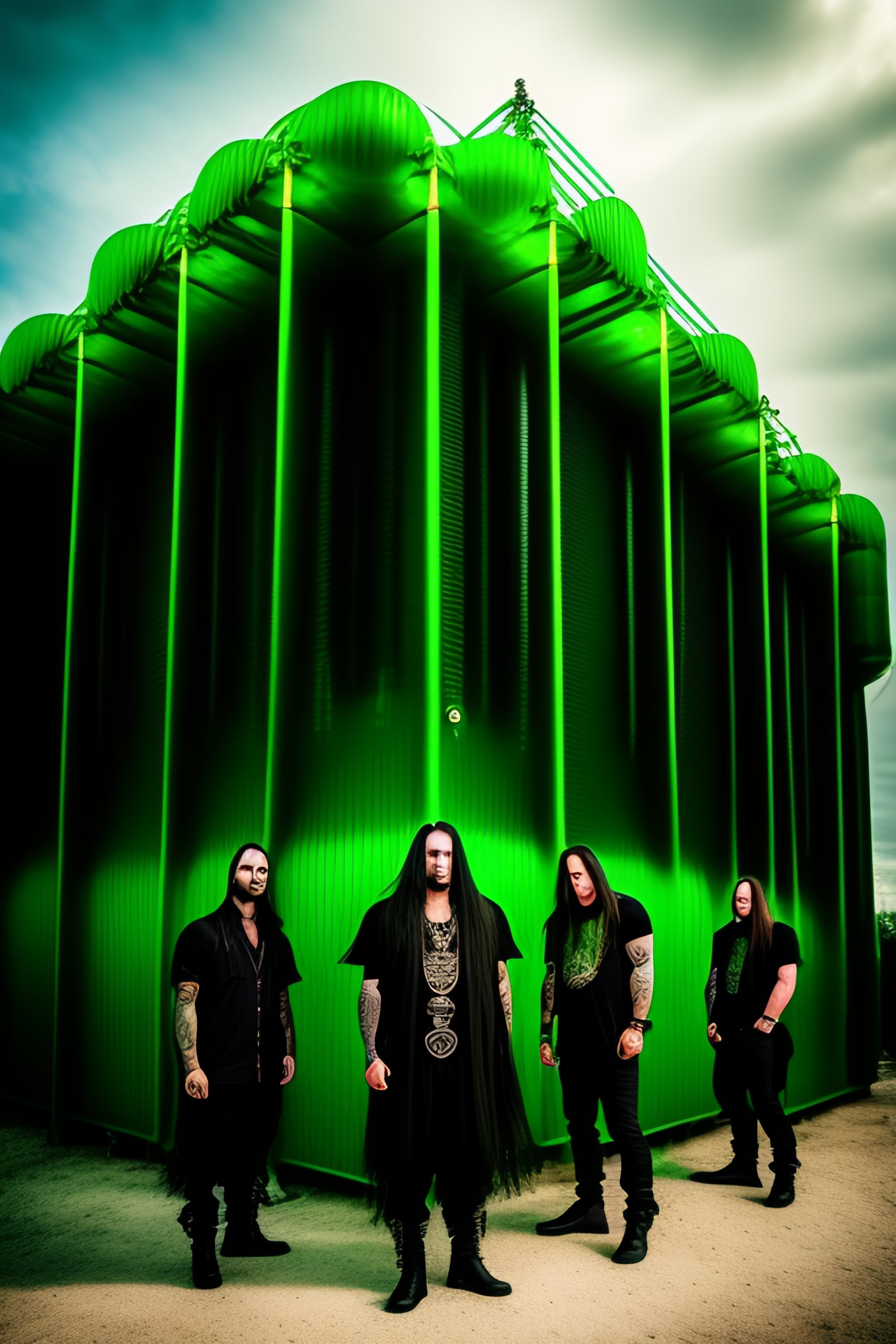 Lexica - Bile green organic industrial death metal band bile in green ...