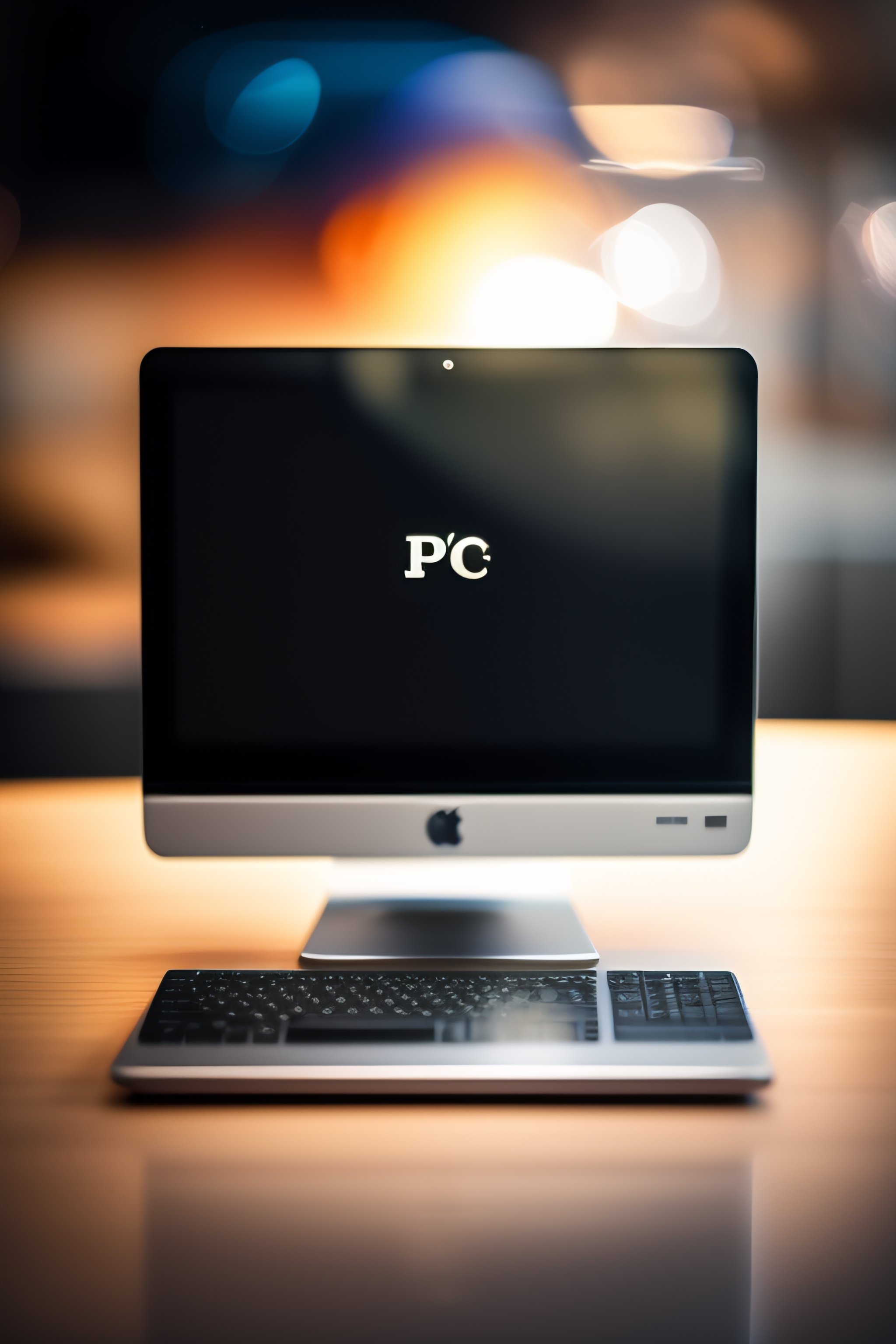 Lexica - Image of pc with code