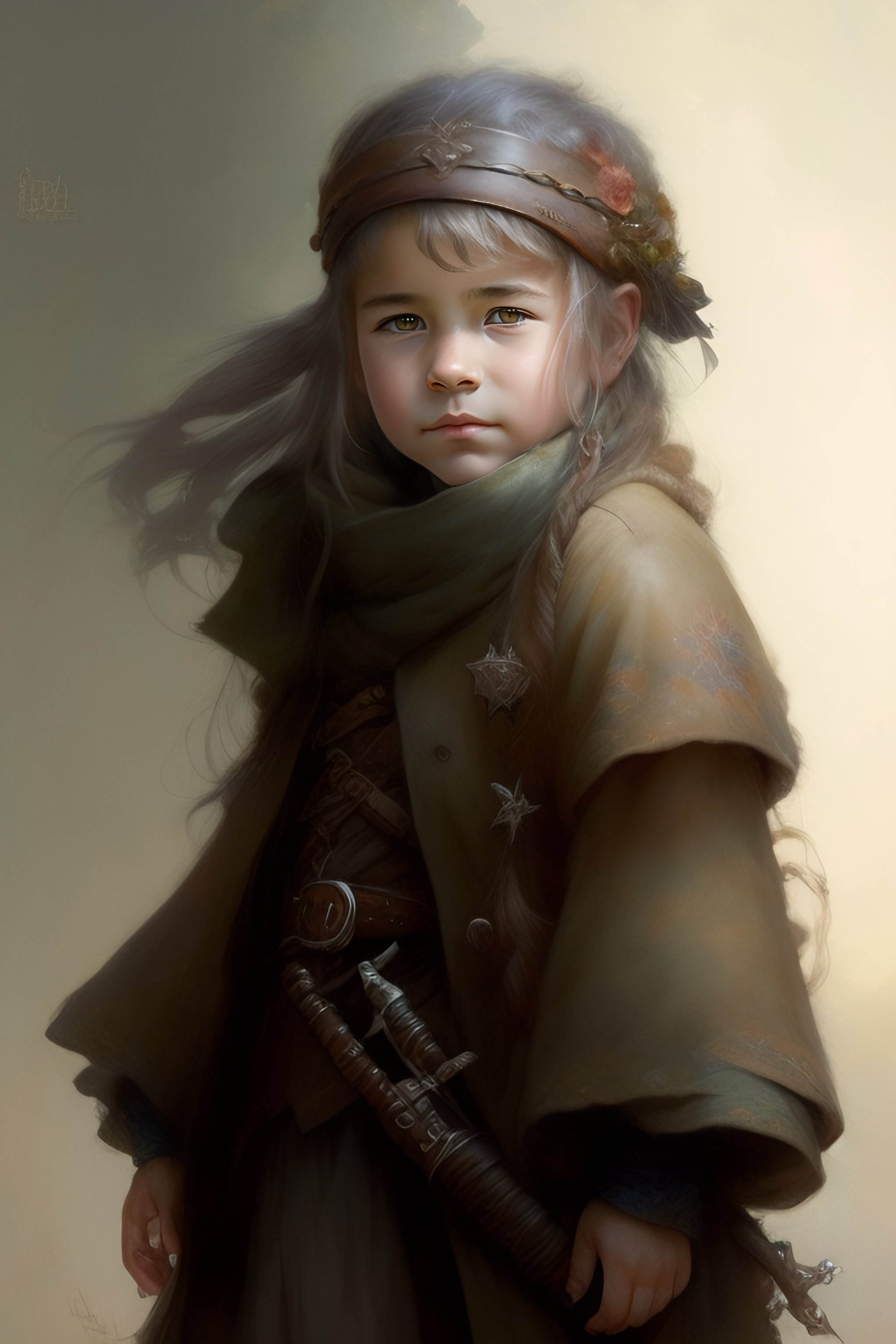 Lexica - Fantasy character . muted colors. by Jean-Baptiste Monge