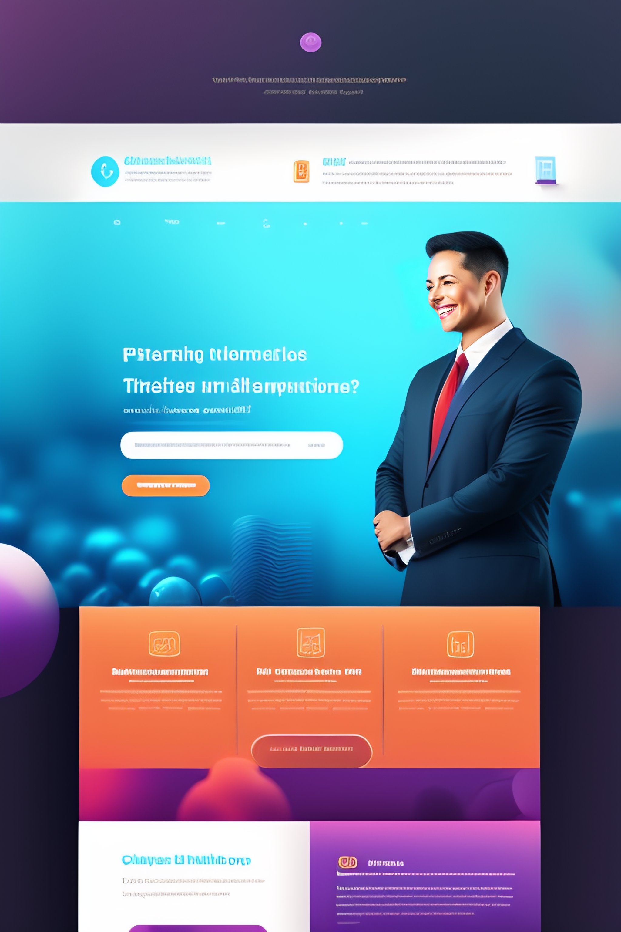 Lexica - Landing page design for a clinic management application, website design, ui/ux, ui, ux ...