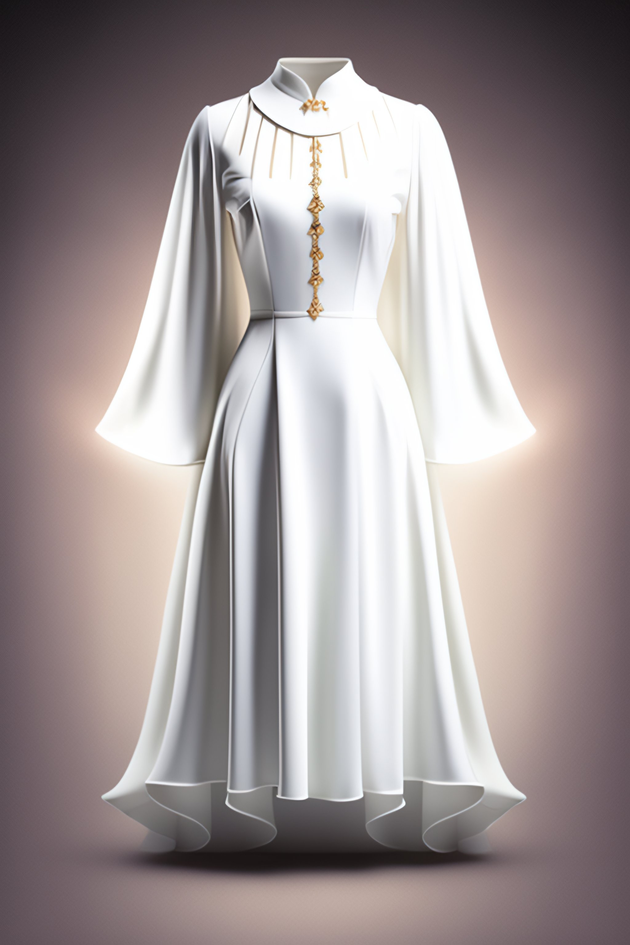 Lexica - Nikola tesla dress in white looking like a ghost