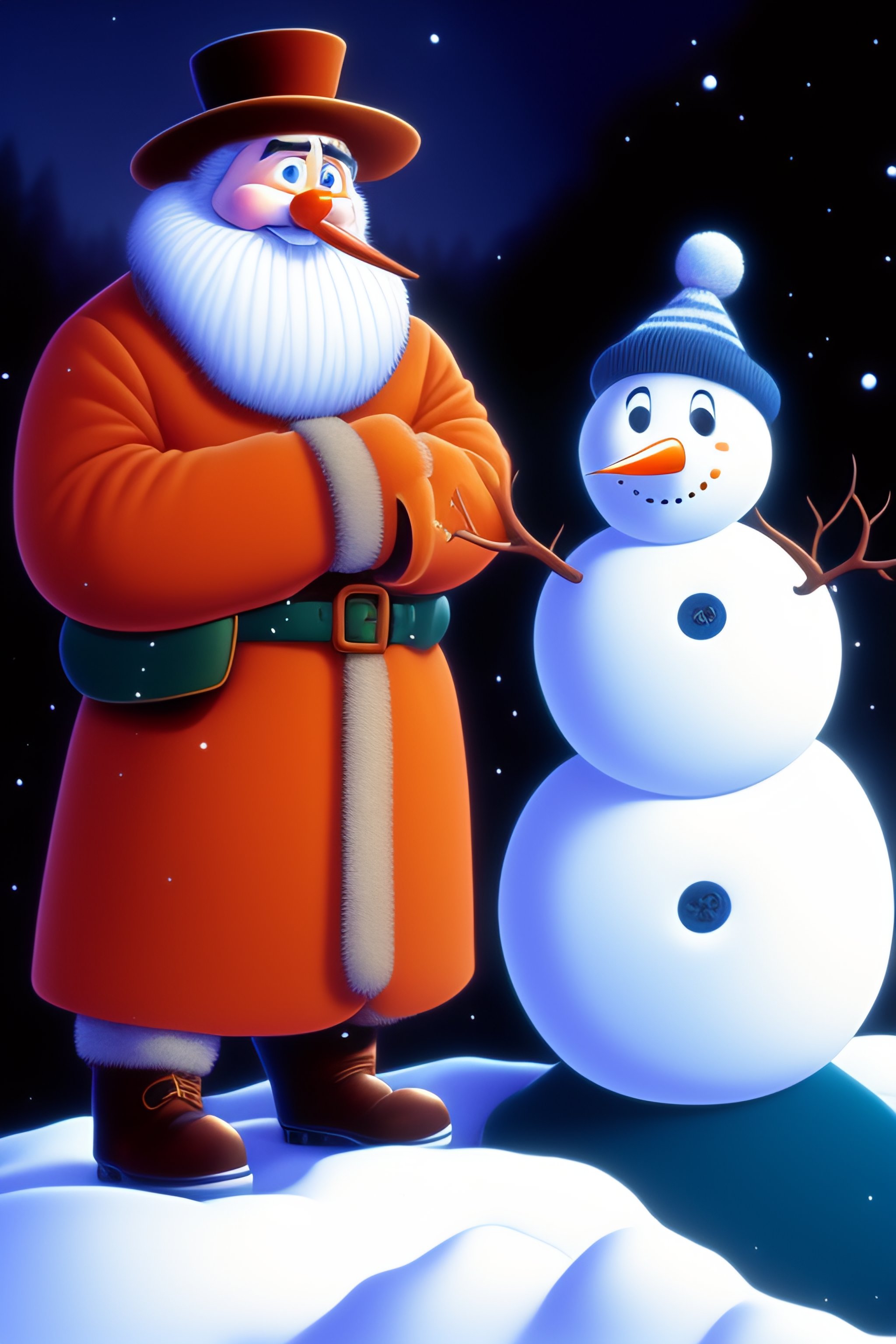 Lexica - The+snowman+animated+movie+1982 same art style