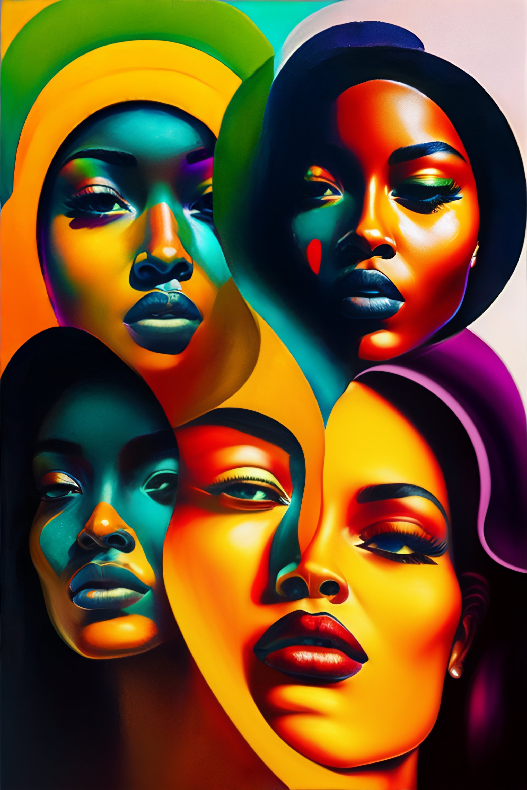 Lexica - MANY ABSTRACT FACES