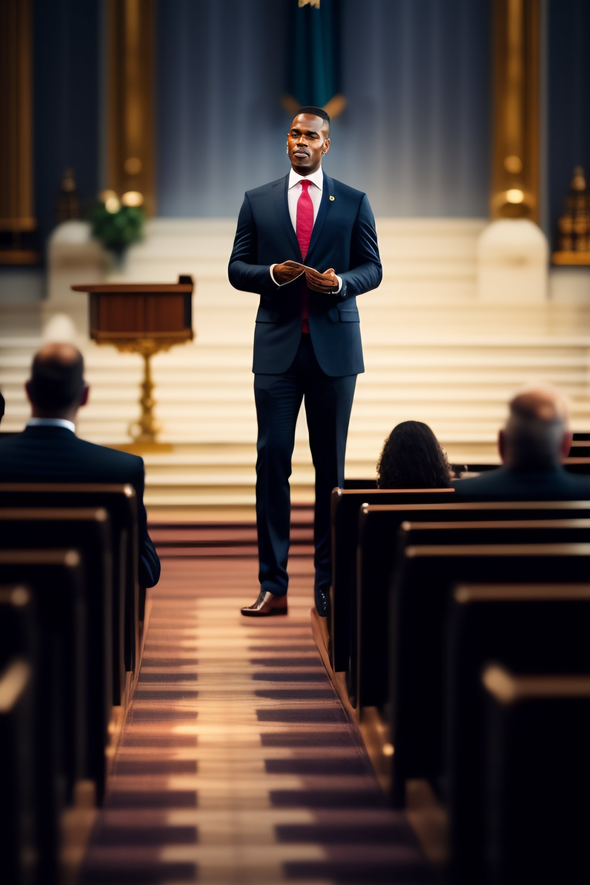 Lexica - Picture of a pastor preaching