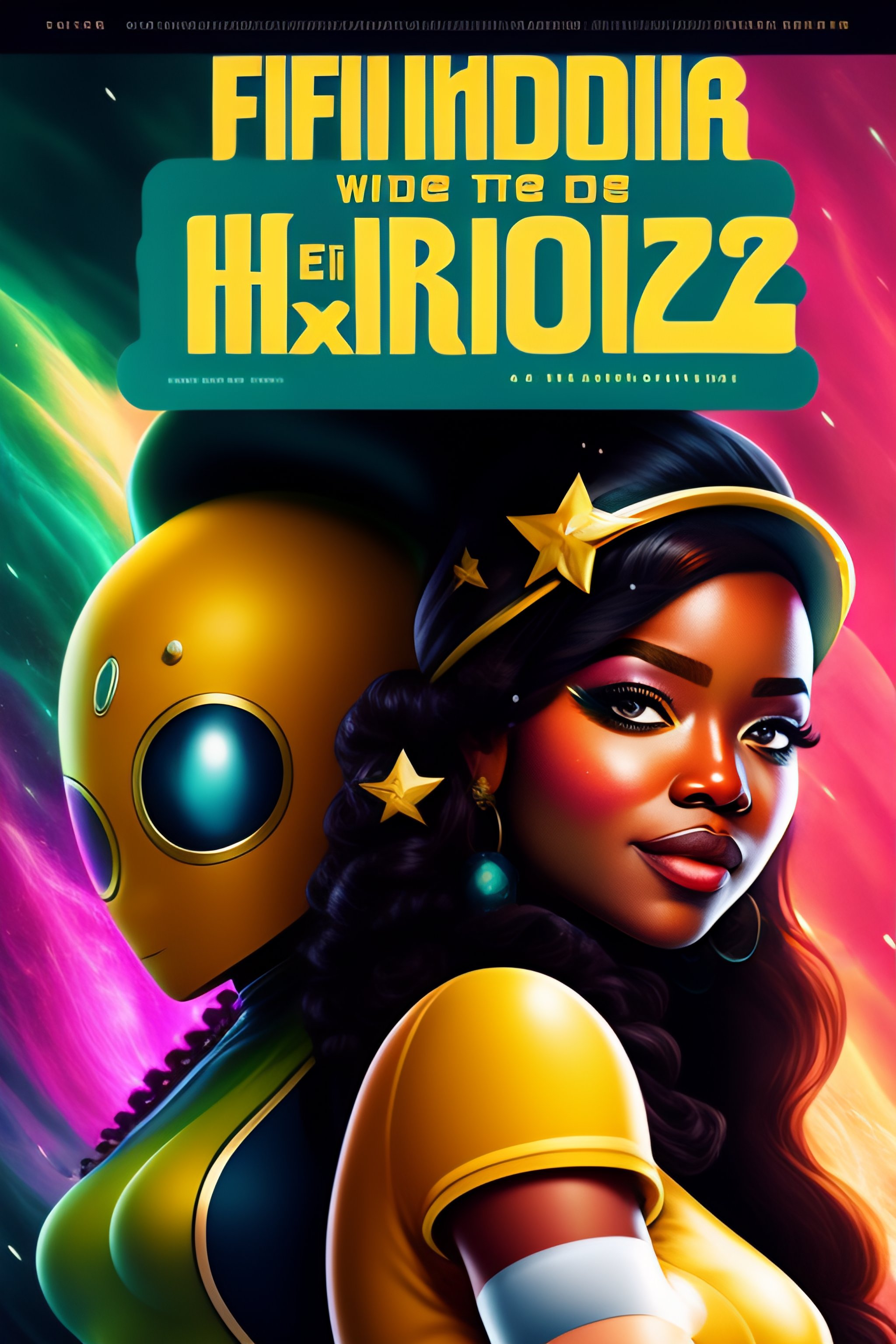 Lexica - Epic comic book cover