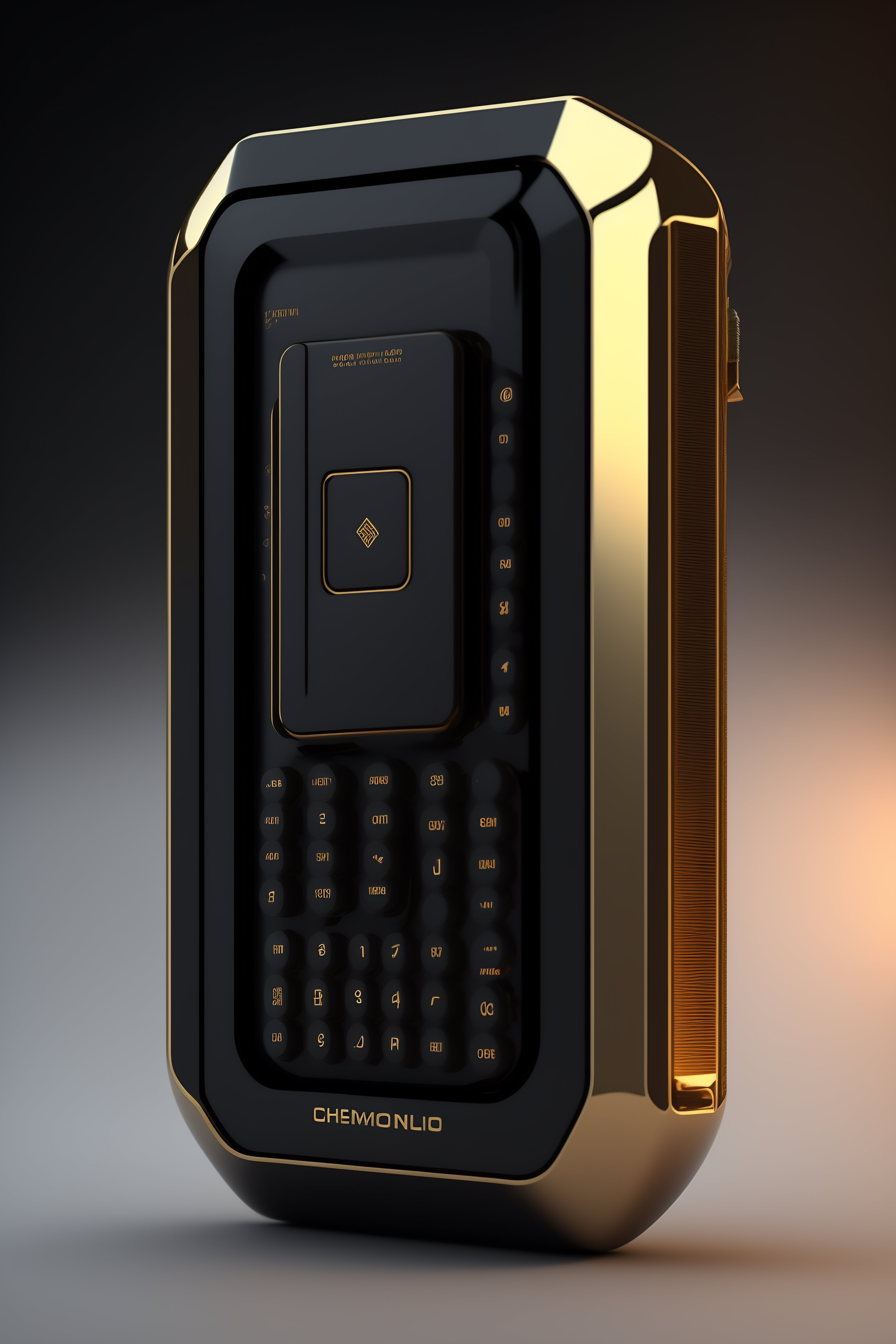Lexica - Armoured Mobile phone, centred, night time, octane render ...