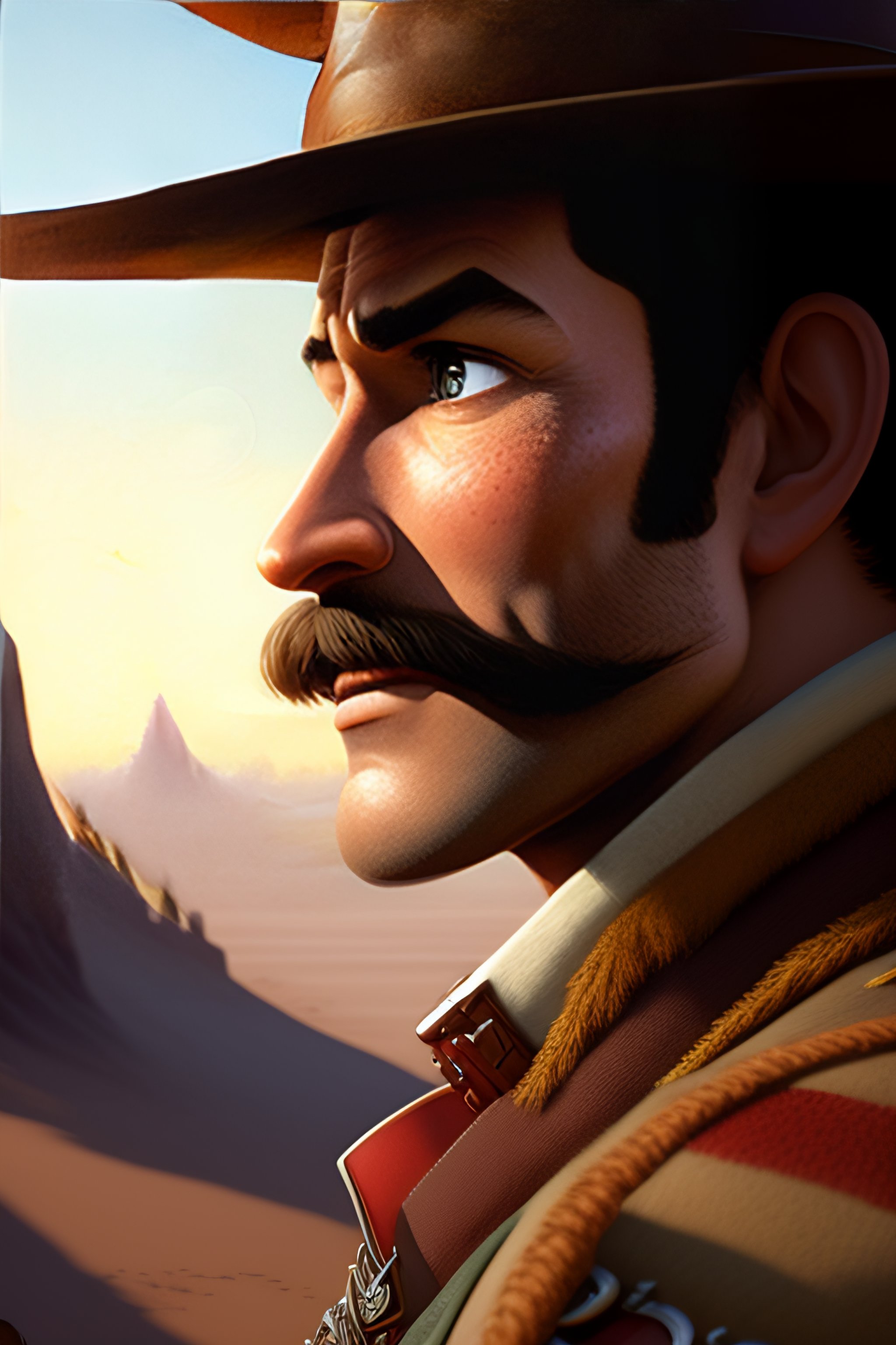 Lexica - Woody from Toy Story on a The Good, the Bad, The Ugly movie ...