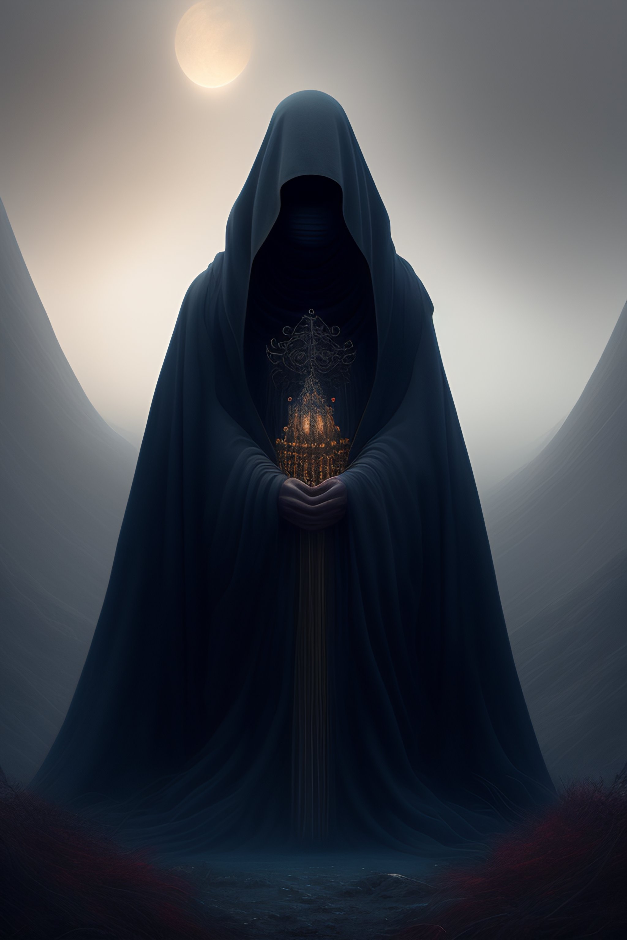 Lexica - A feeling of dread, the personification of evil, a cloaked ...