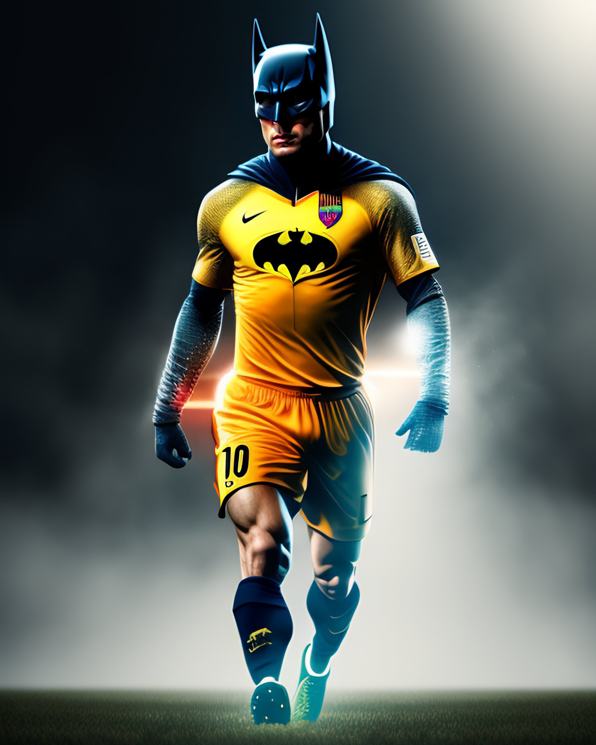 Lexica - Leo messi as Batman, full hd image and full body and real ...