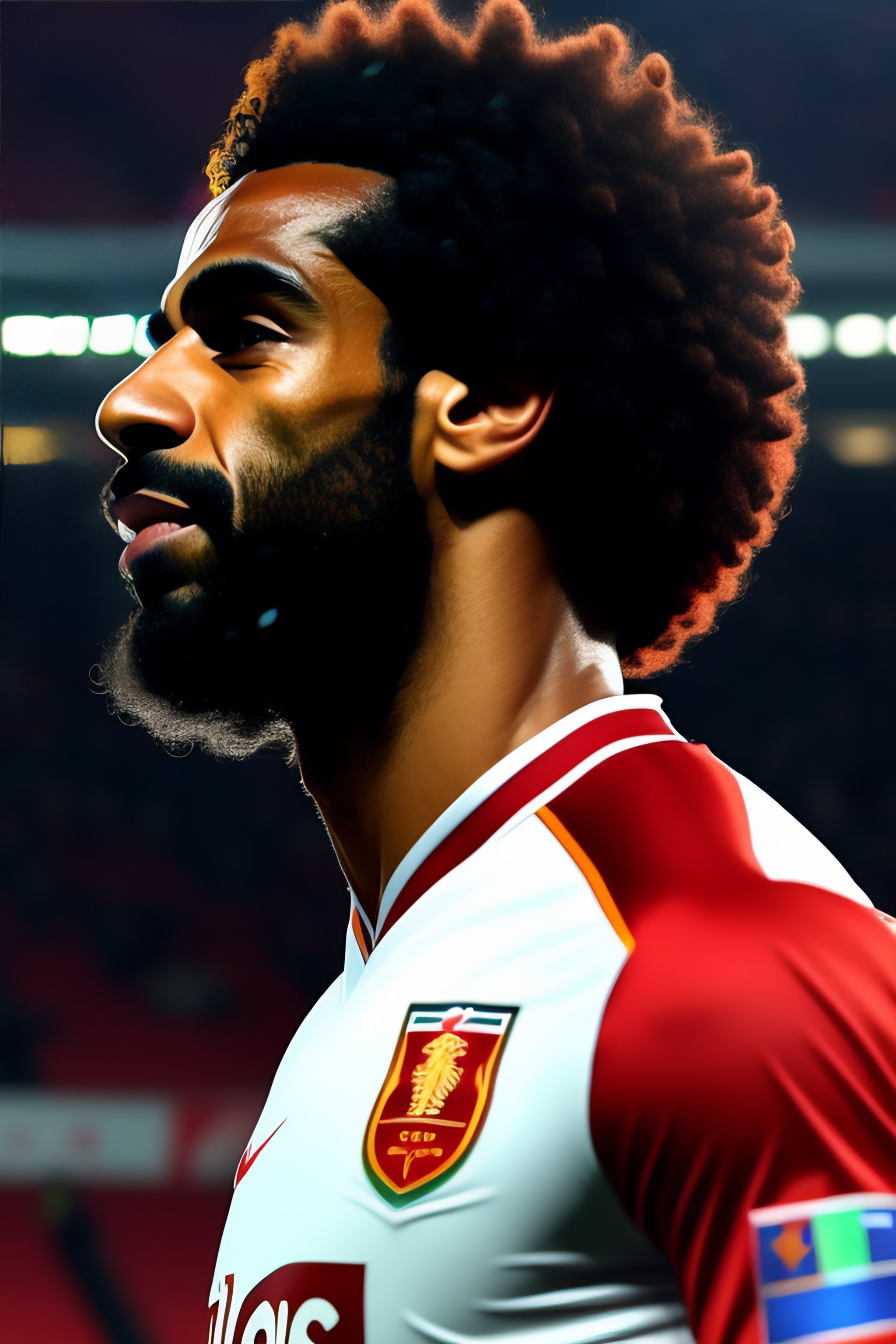 Lexica - (Mo Salah) as (black panther) , full body,photo realistic ...