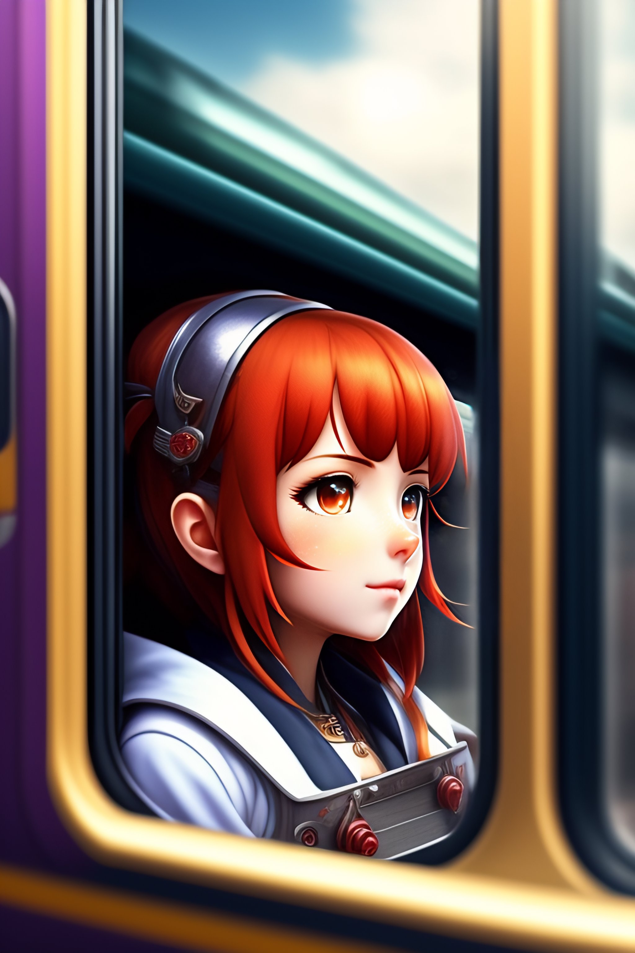 Lexica - Refia from final fantasy 3ds, tavelling by train, Refia ...