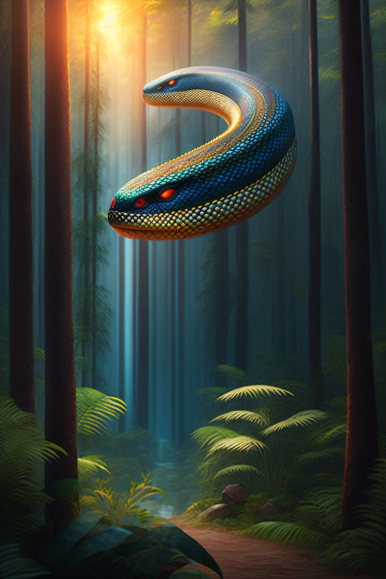 Lexica - In the dense forests of the Amazon, there was a giant serpent ...