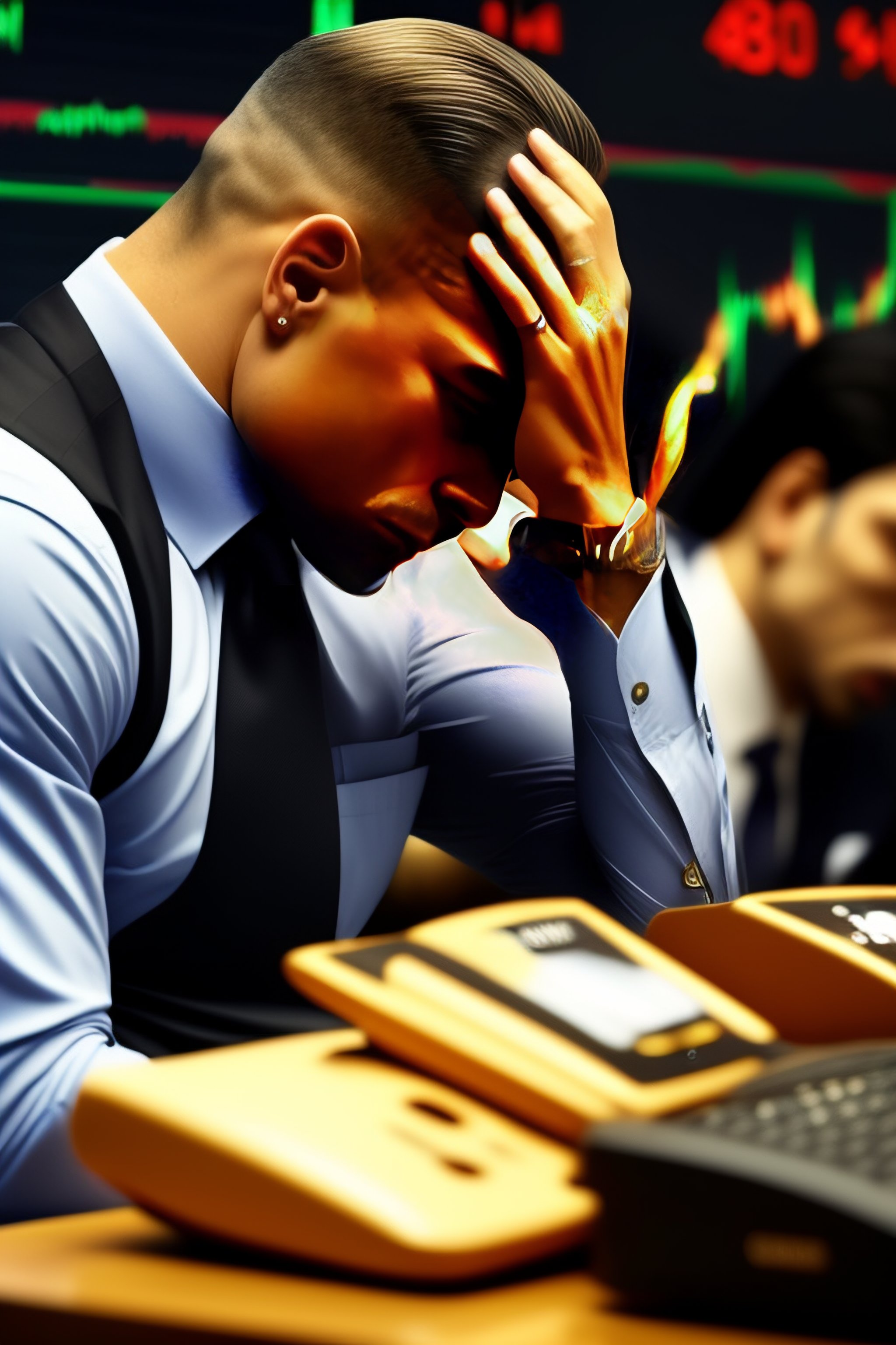 Lexica - Crying and sad futures traders loosing money,Markets crashing ...