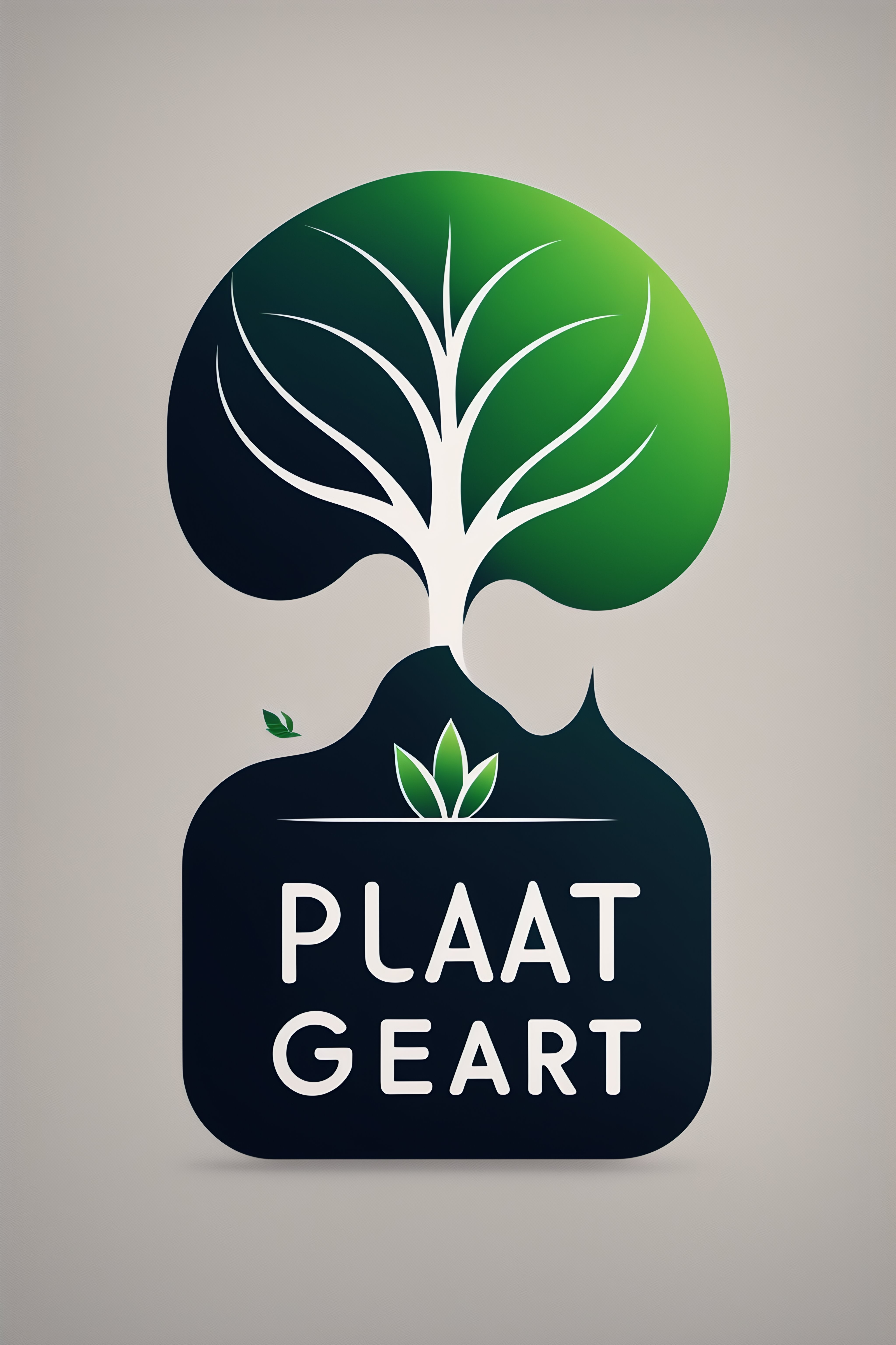 Lexica - Plant grow logo design, graphic design, merged into a unicorn ...