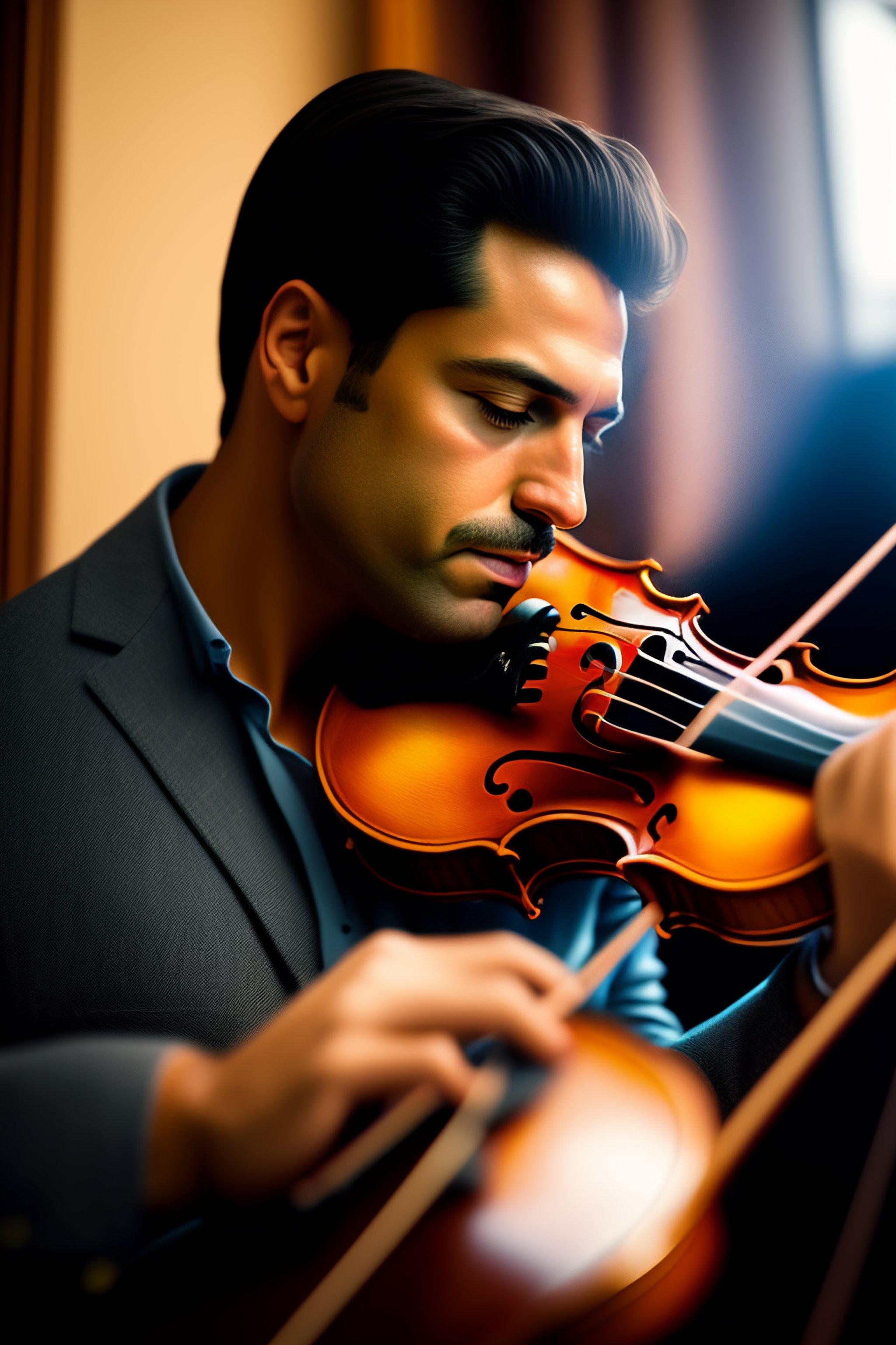 Lexica - Mario desantis playing violin