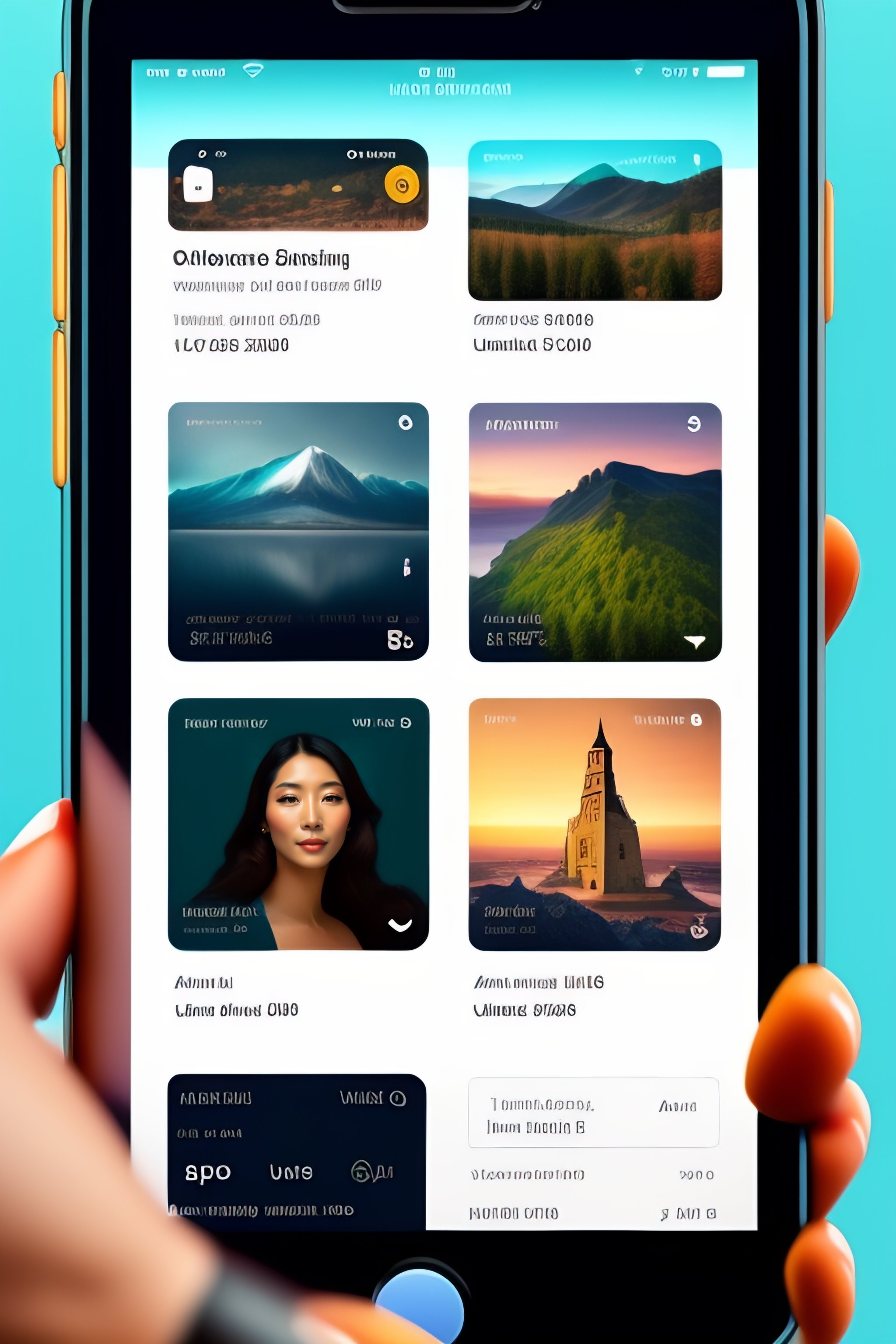Lexica - Art history app, ux/ui