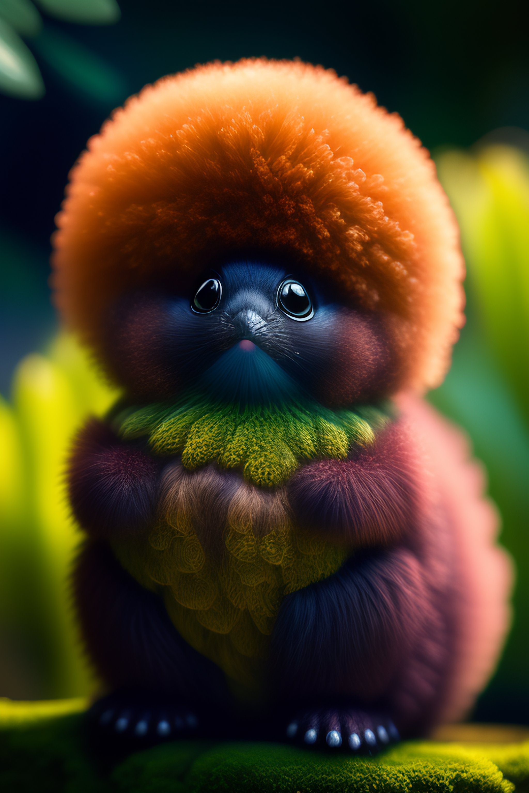 Lexica - Garden fluffy Magical alien fantastic critter