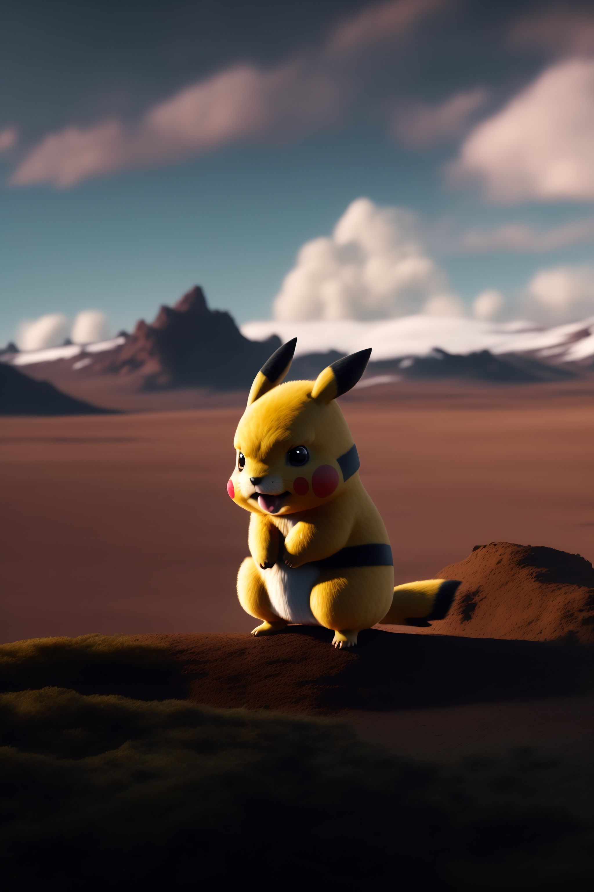 Lexica - Pikachu in interstellar movie
