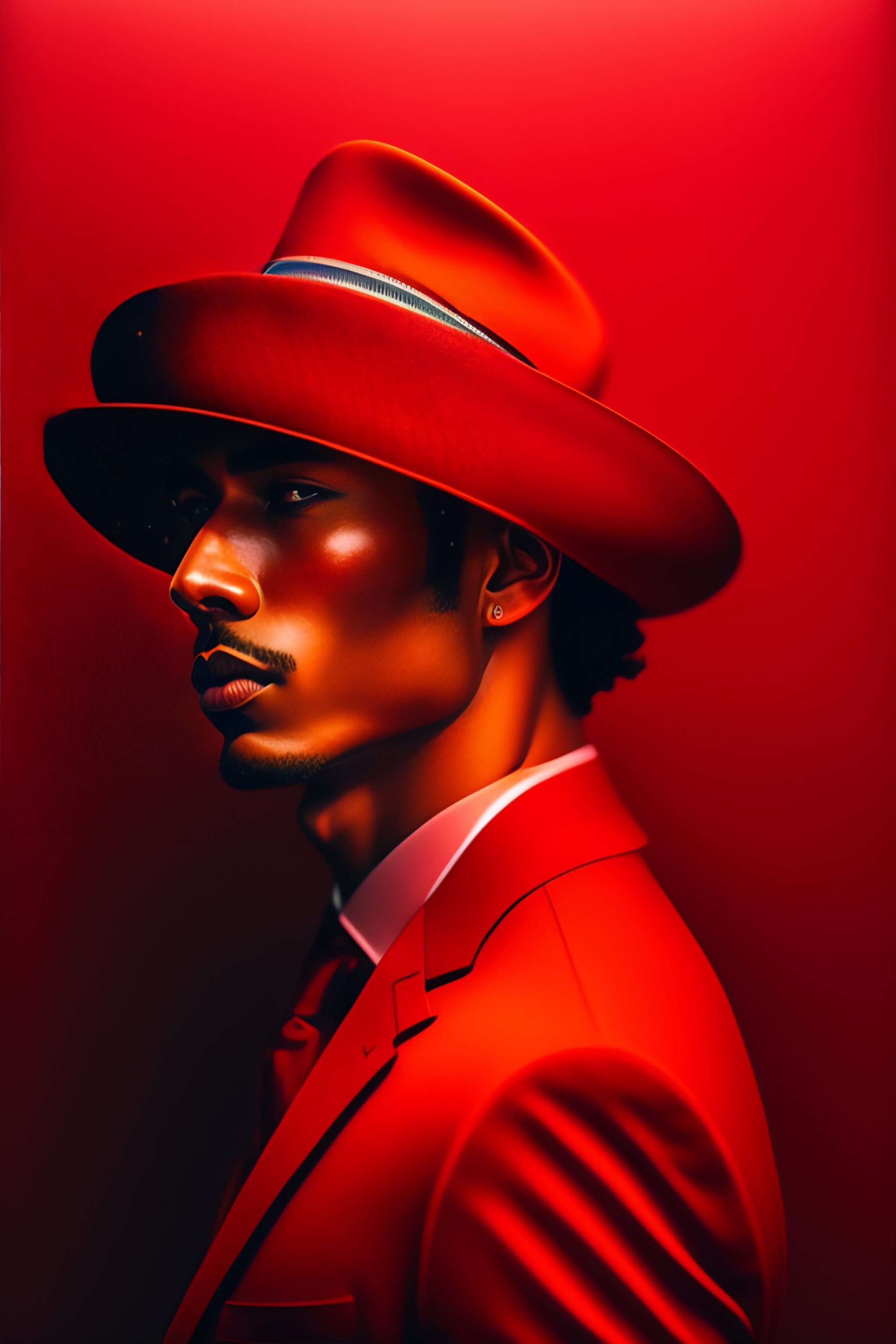 Lexica - Man in red clothes