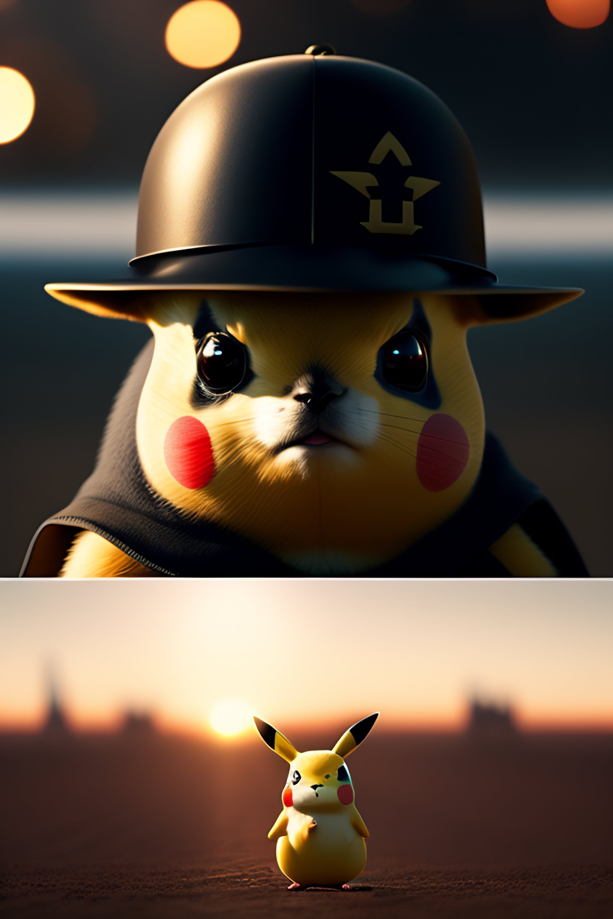 Lexica - Pikachu in interstellar movie