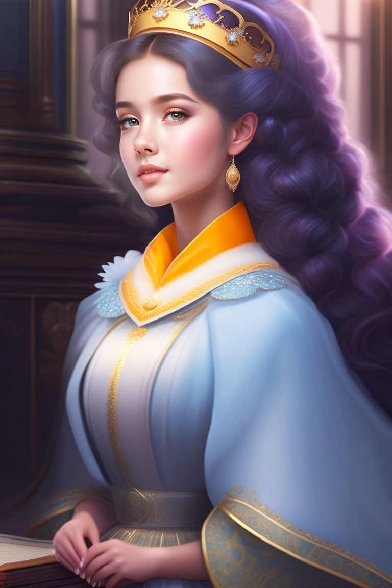 Lexica - Beautifull, princess, wornking