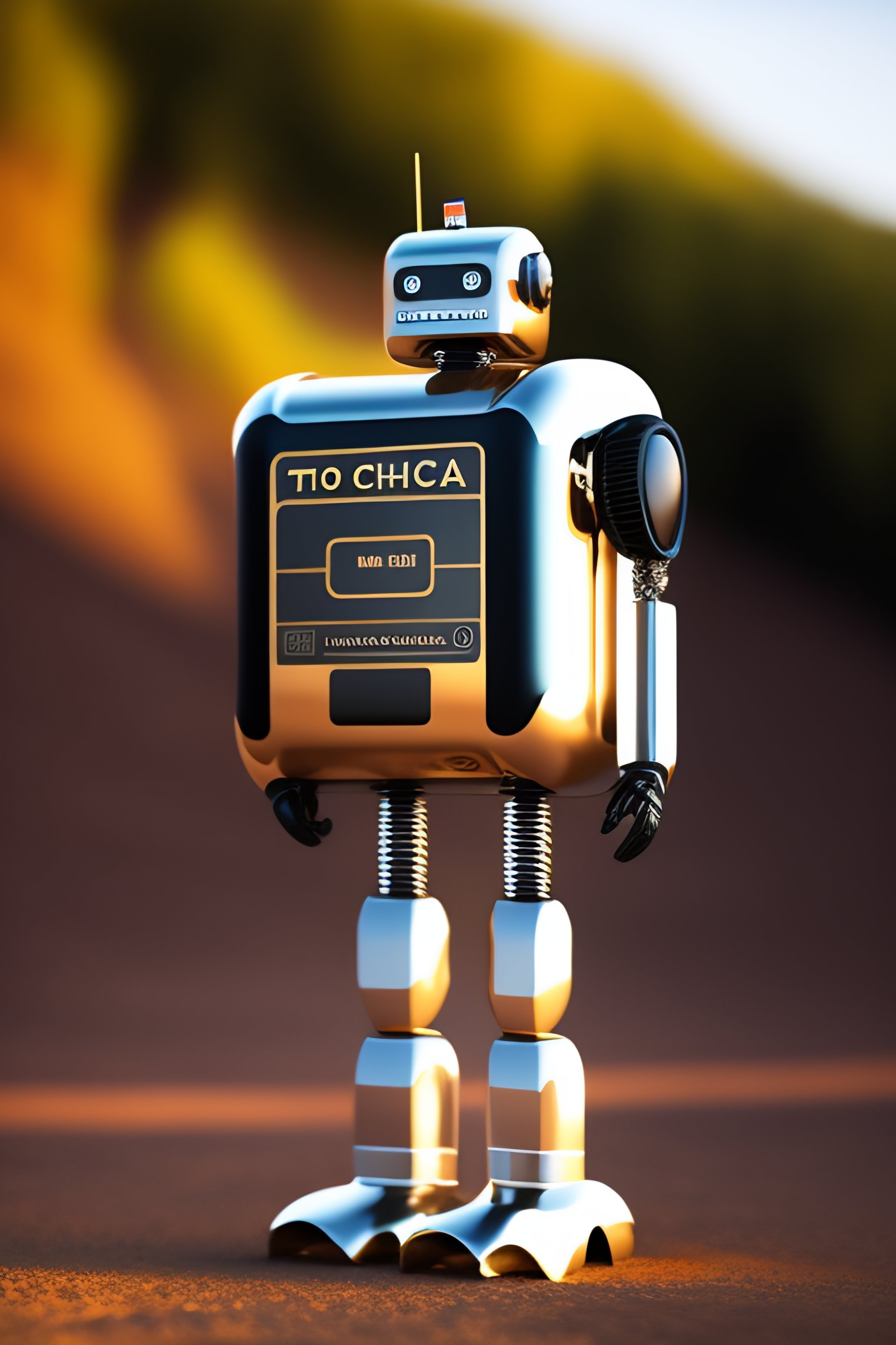 Lexica - The chad as a robot