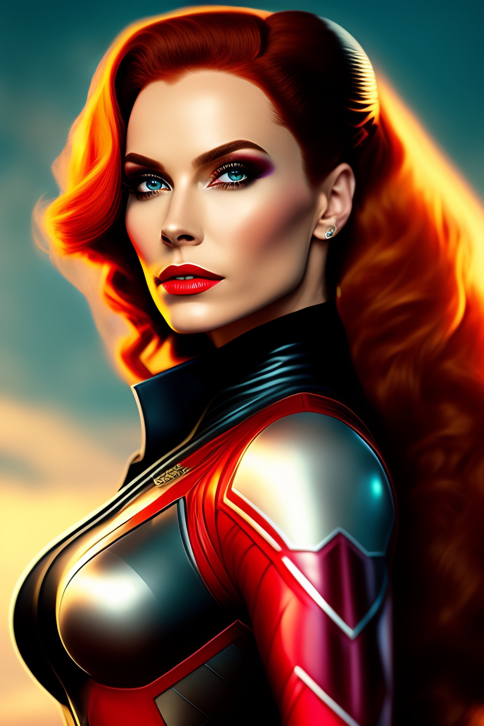 Lexica - Cyborg Scarlett witch