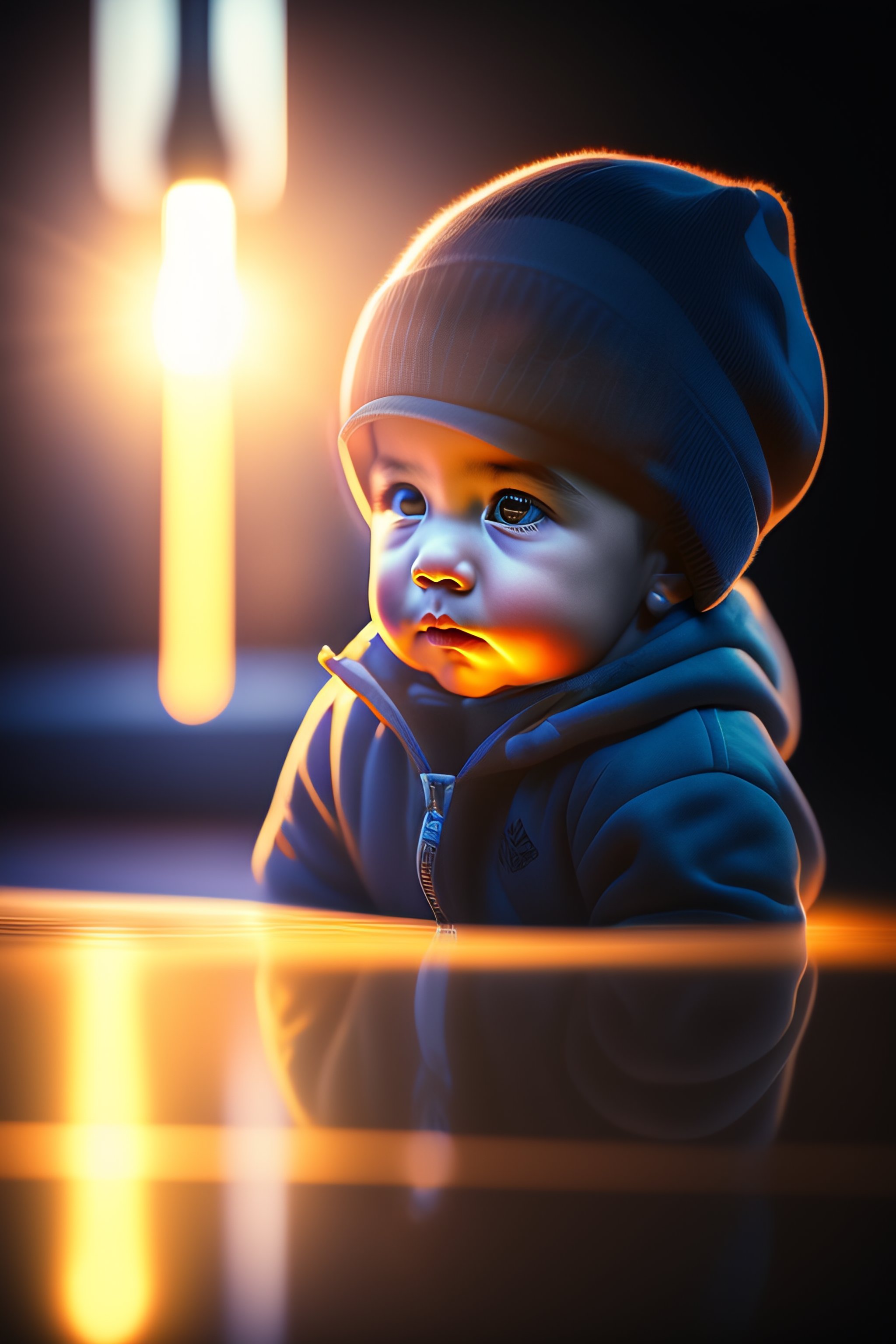 Lexica - Mdjrny-v4 style centered! ultrarealistic portrait of baby ...