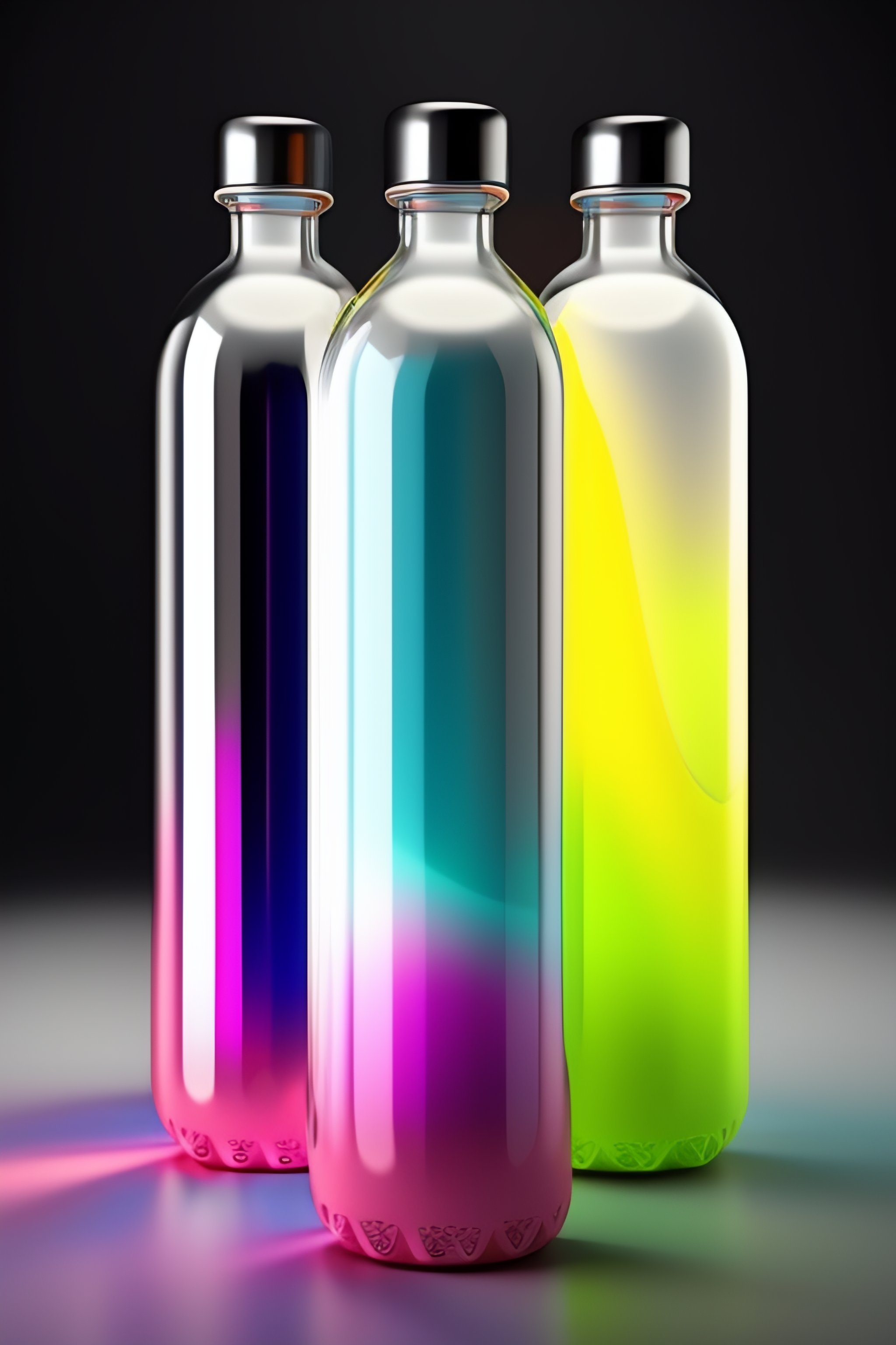 Lexica - Water bottle, award winning design, only made of plastic ...