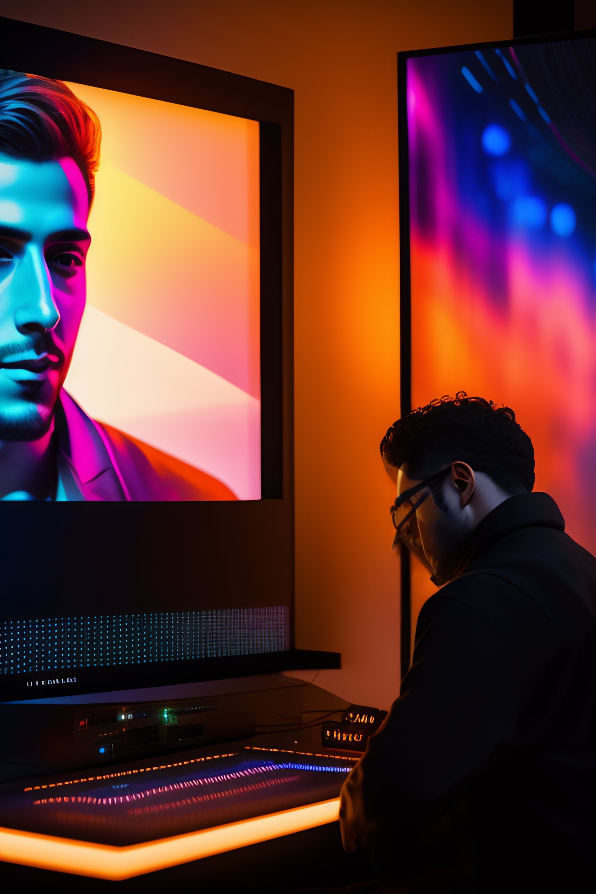 Lexica - Piero lora, digital artist, vj, working in a futuristic ...