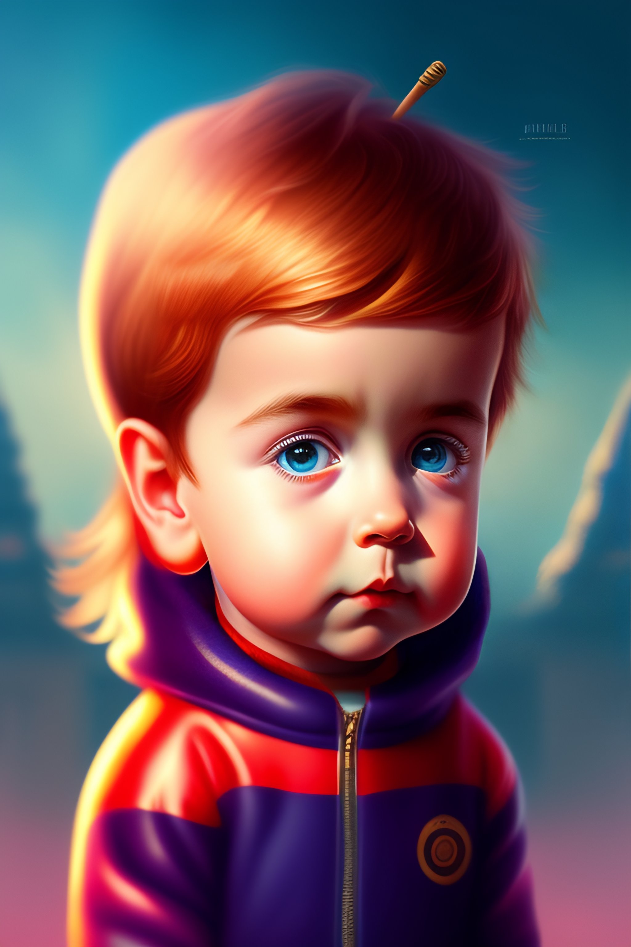 Lexica - Cute and adorable cartoon paul mccartney baby, fantasy ...