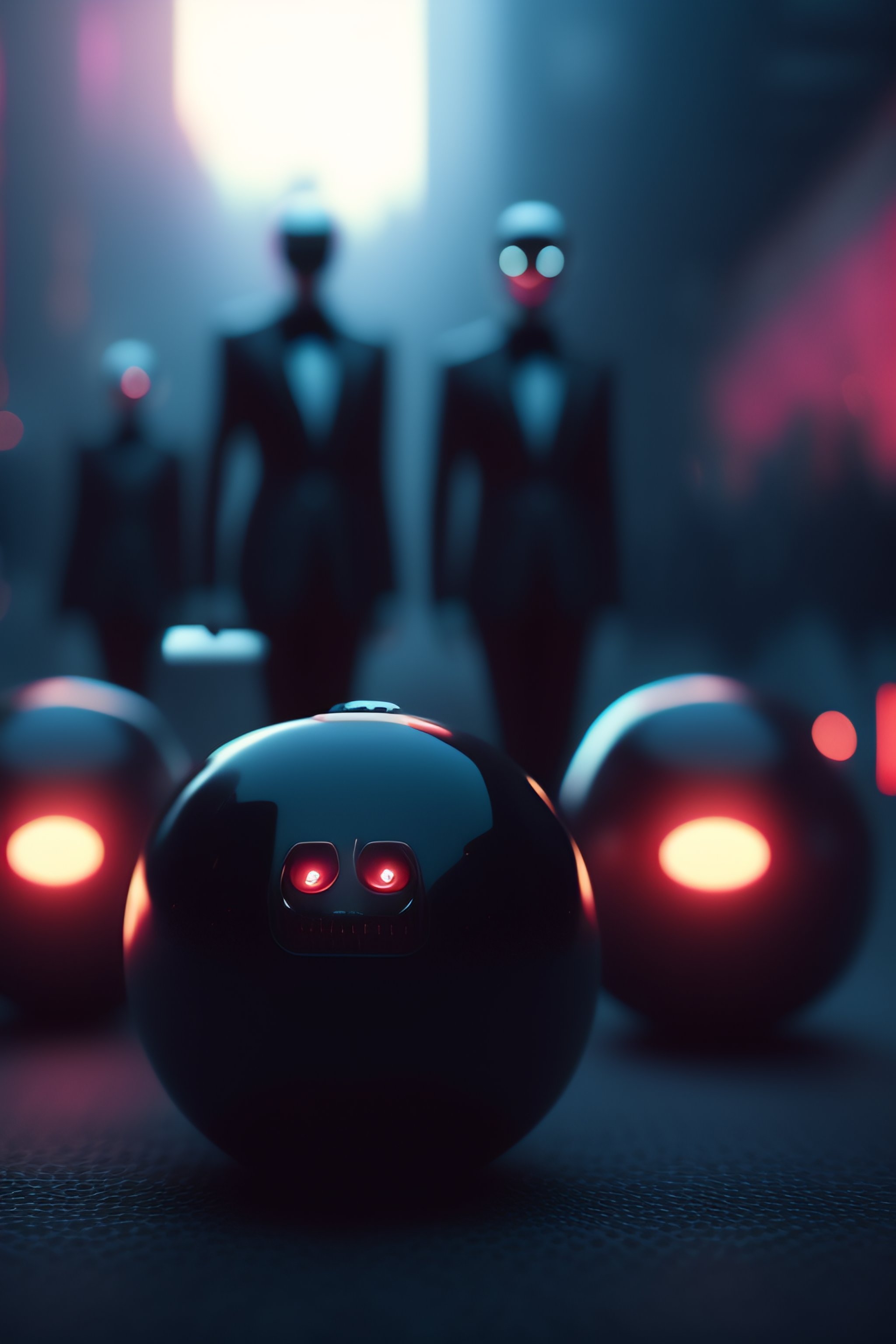 Lexica - A group of creepy evil abstract non-human horror creatures ...