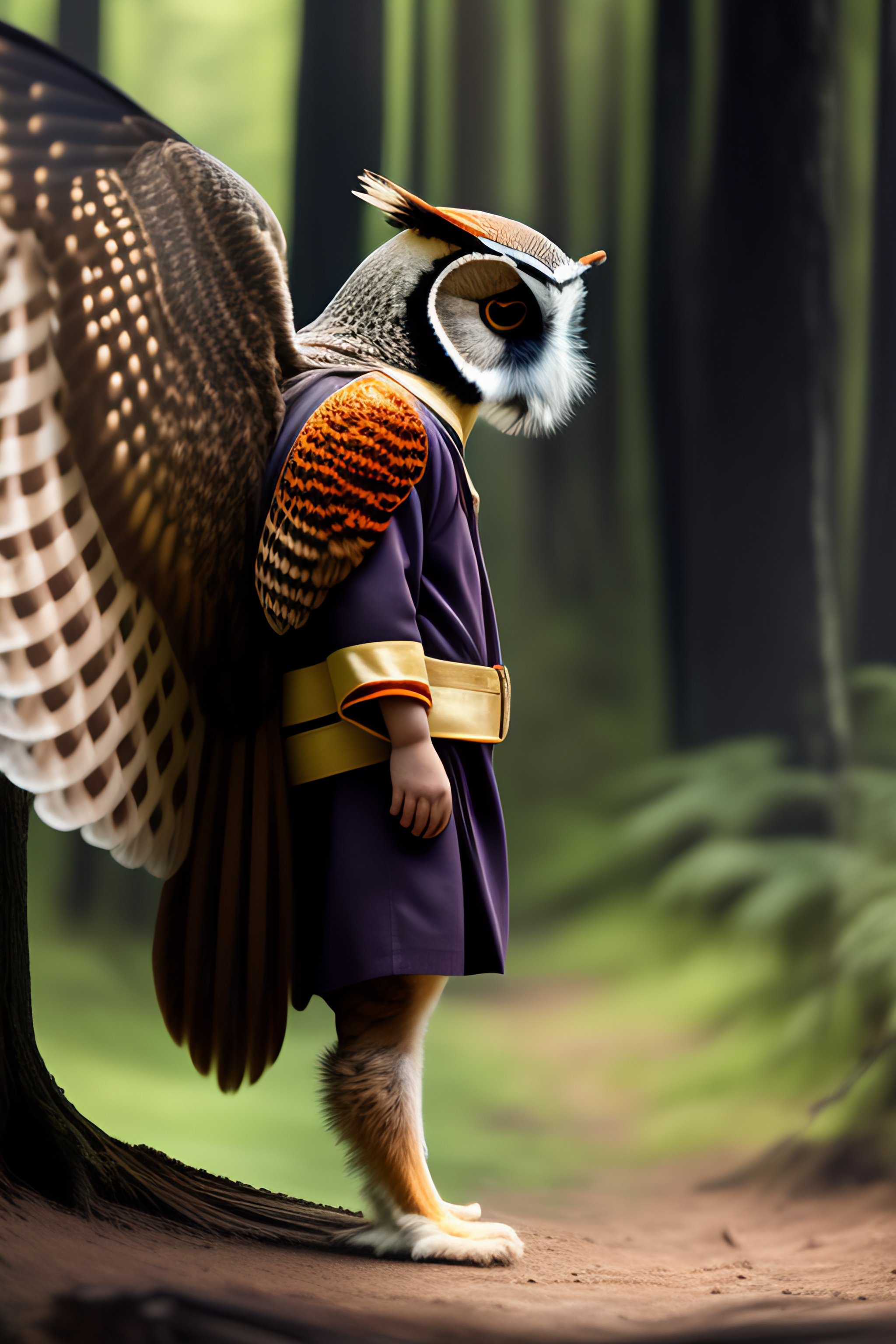 Lexica - Man-owl, hunchback, wings